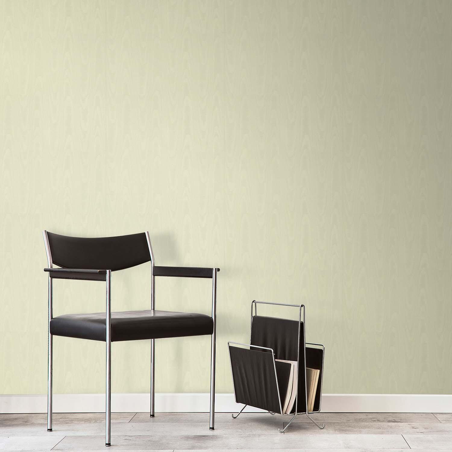 Papier peint papier Italian silk moire mordoré | Leroy Merlin