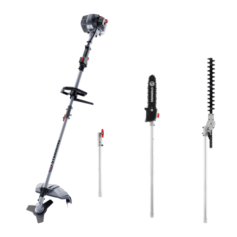 θαμνοκοπτικό βενζινοκίνητο STERWINS 5 σε 1 multi-tool 25.4c