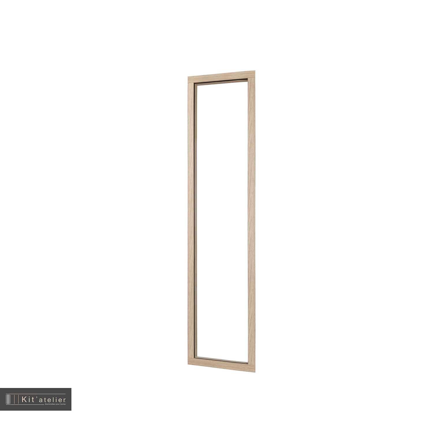 Verrière Atelier Nebraska 1 vitrage transparent inclus, H.108 x l.33 cm ...