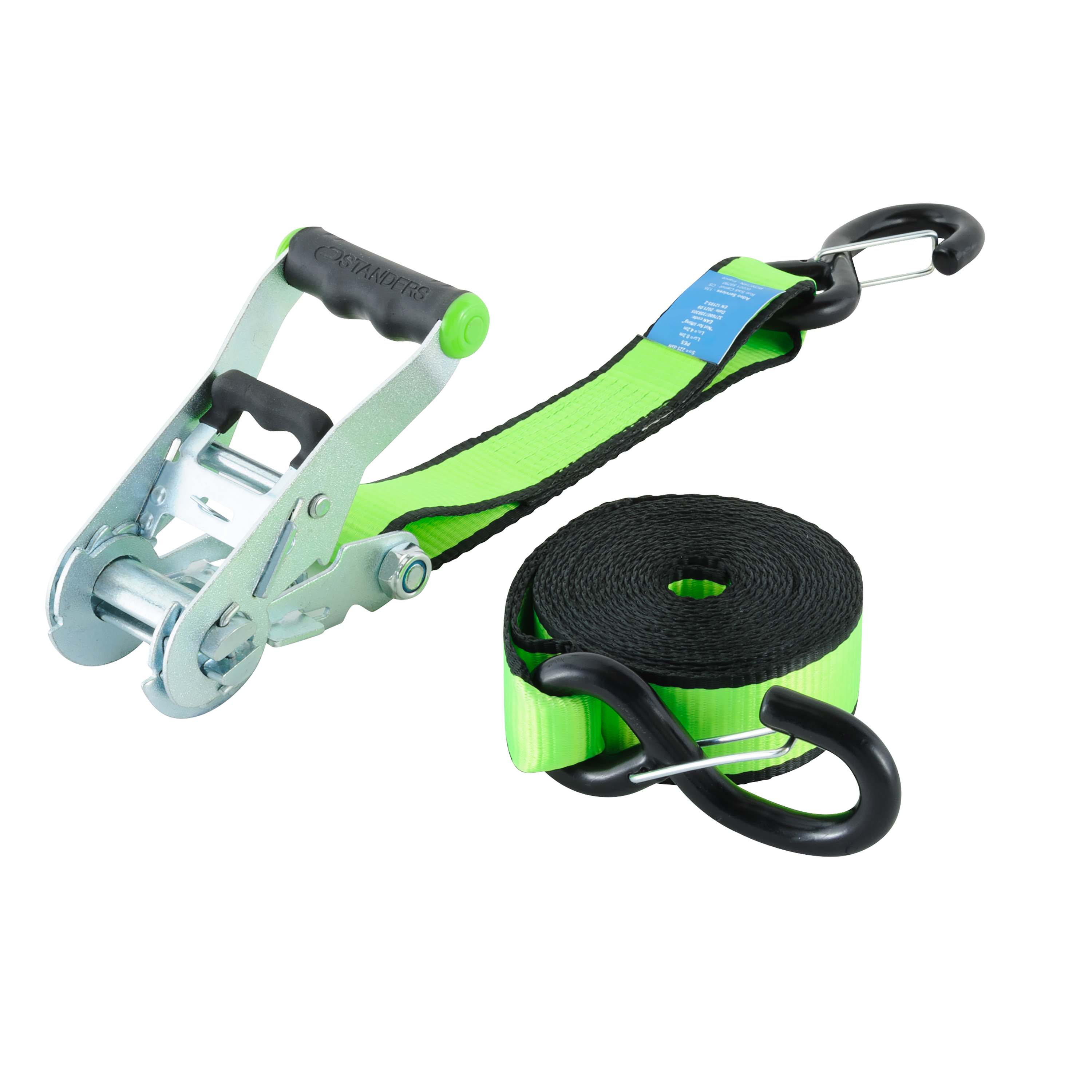 Sangle à cliquet et crochet STANDERS l.38 mm x L.4.5 m | Leroy Merlin