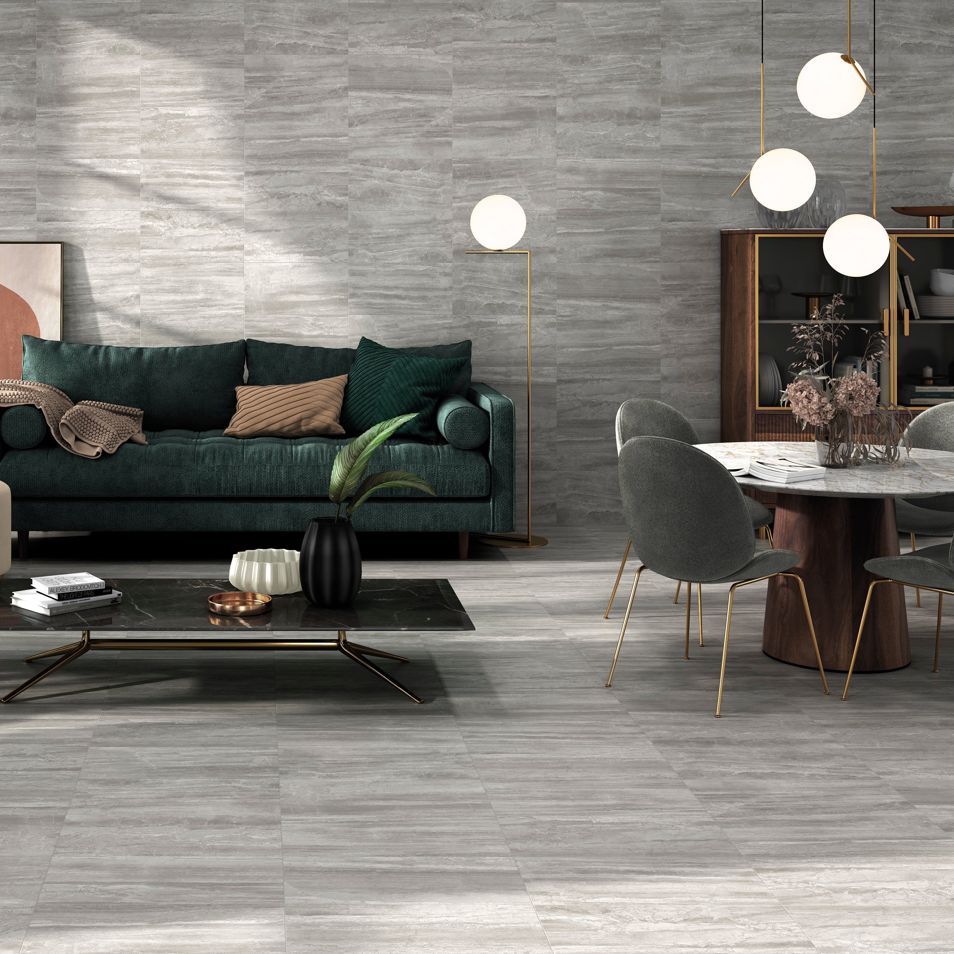 Carrelage mur intérieur effet marbre beige 3d Luxious l.30 x L.60 cm ...