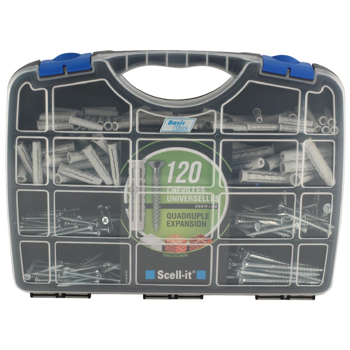 Kit de fixation SCELL-IT, 1 ensemble de fixations et chevilles | Leroy ...