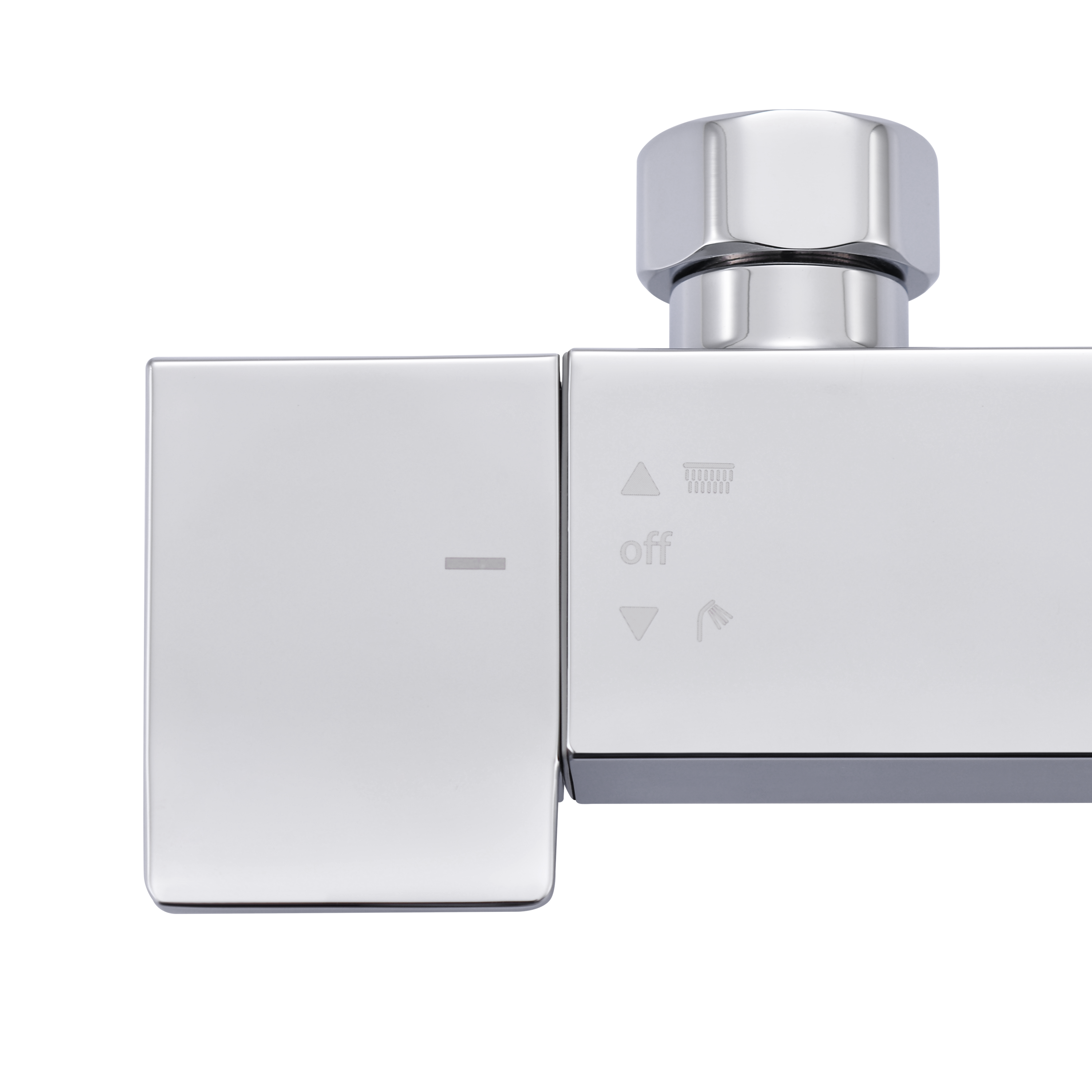 Colonne de salle de bains thermostatique, SENSEA Studio, Chrome | Leroy ...