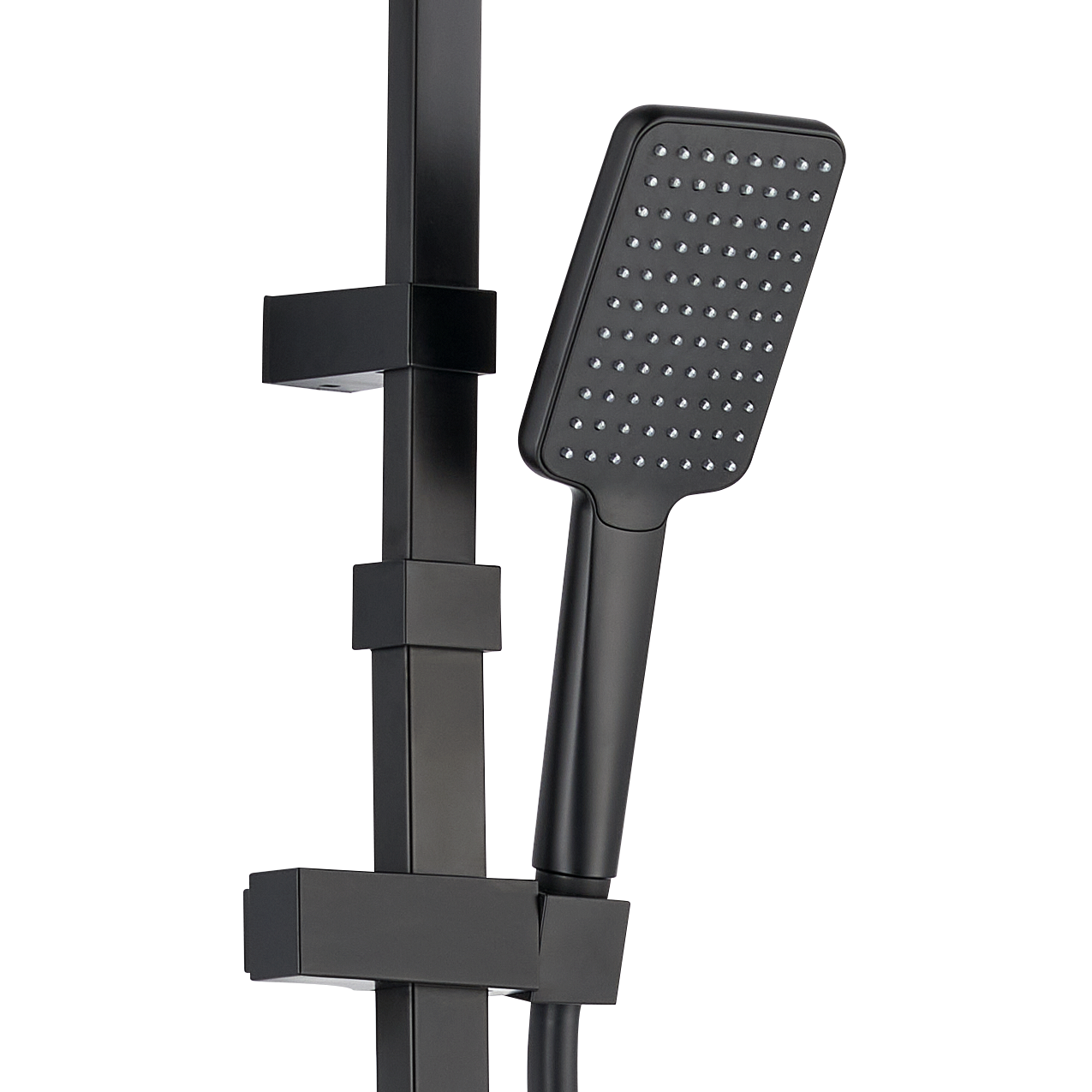 Columna de ducha monomando SENSEA Studio negro | Leroy Merlin