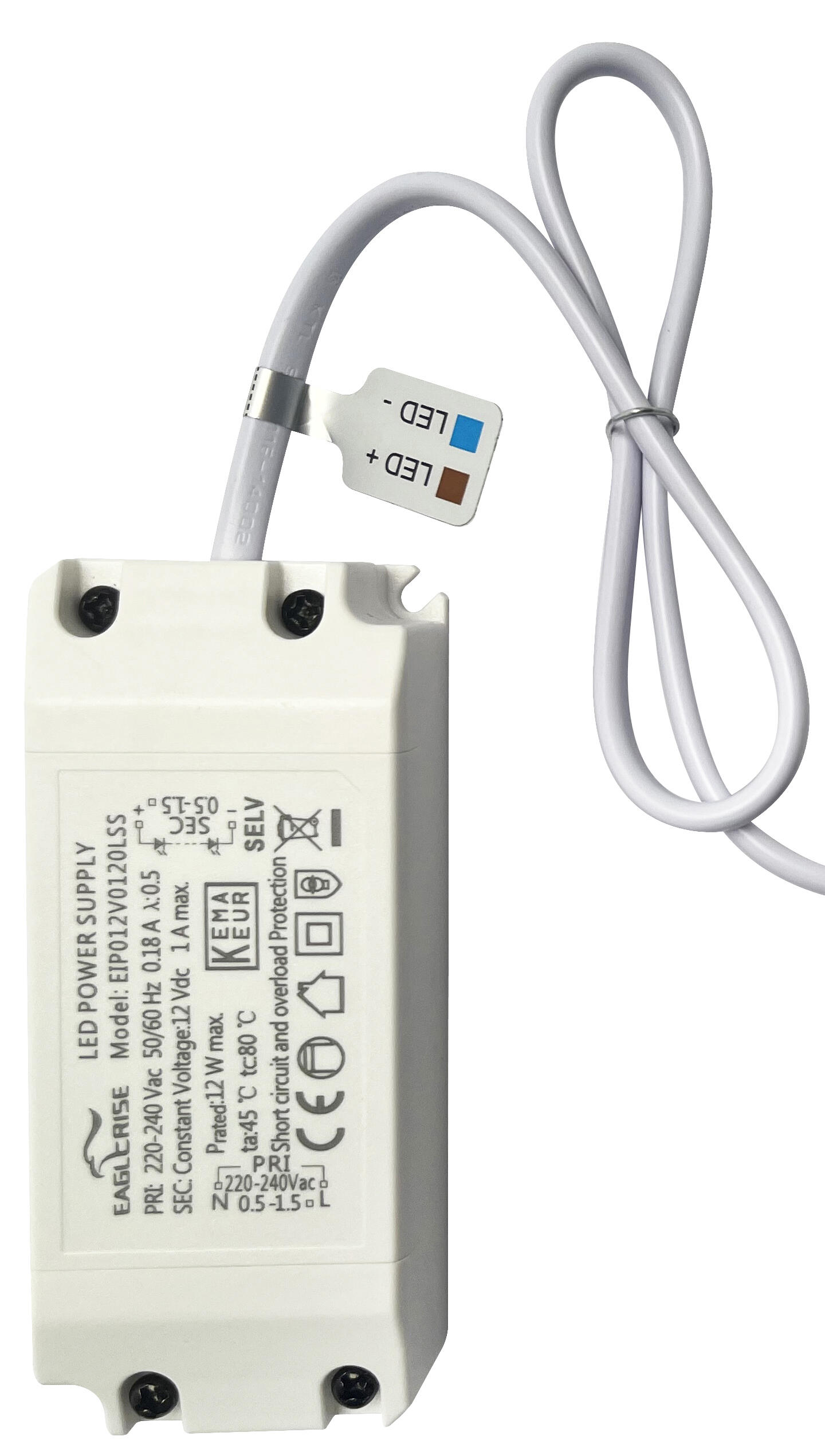 Transformateur LED 12W 12V ARIC | Leroy Merlin