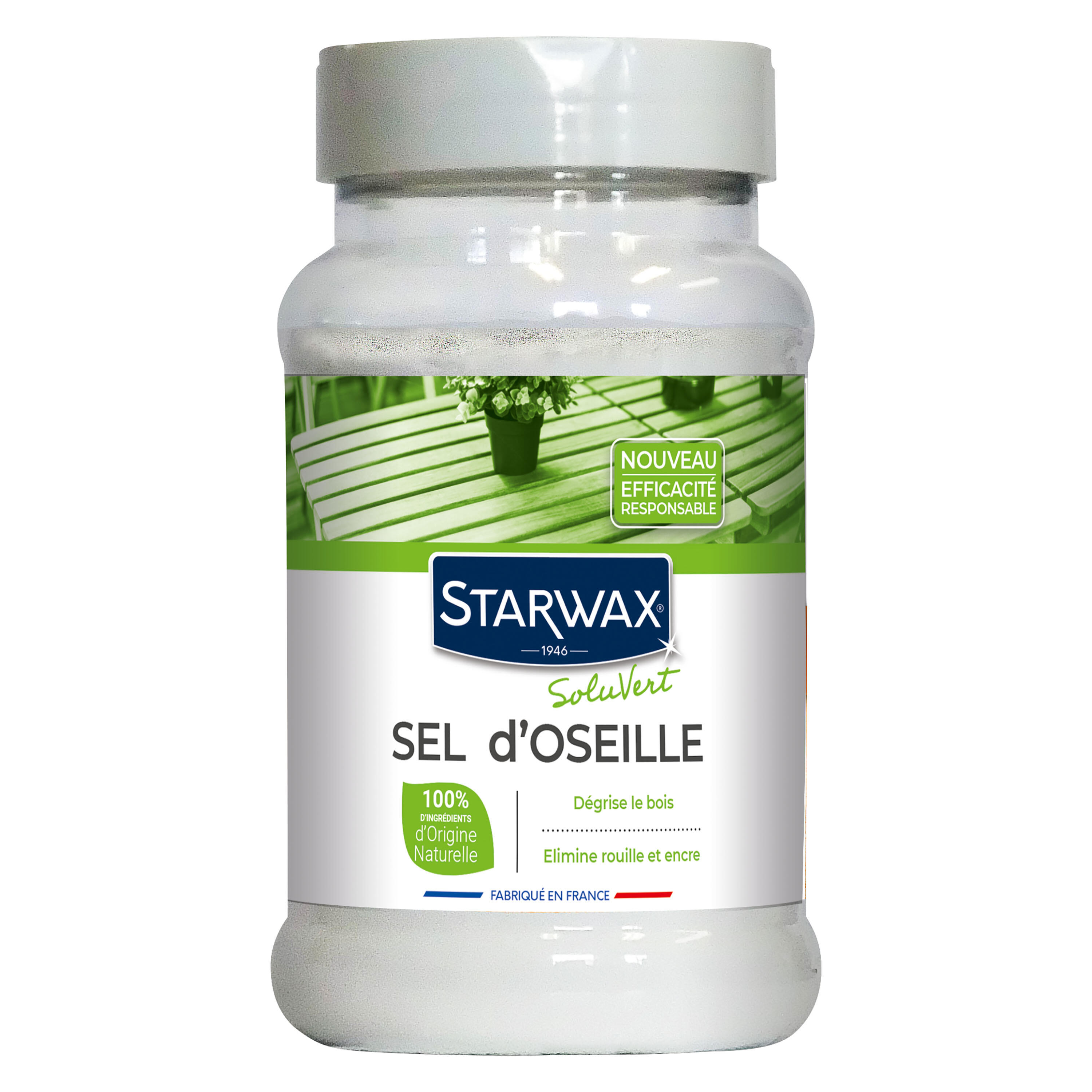 Sel d'oseille STARWAX Soluvert, 400g | Leroy Merlin