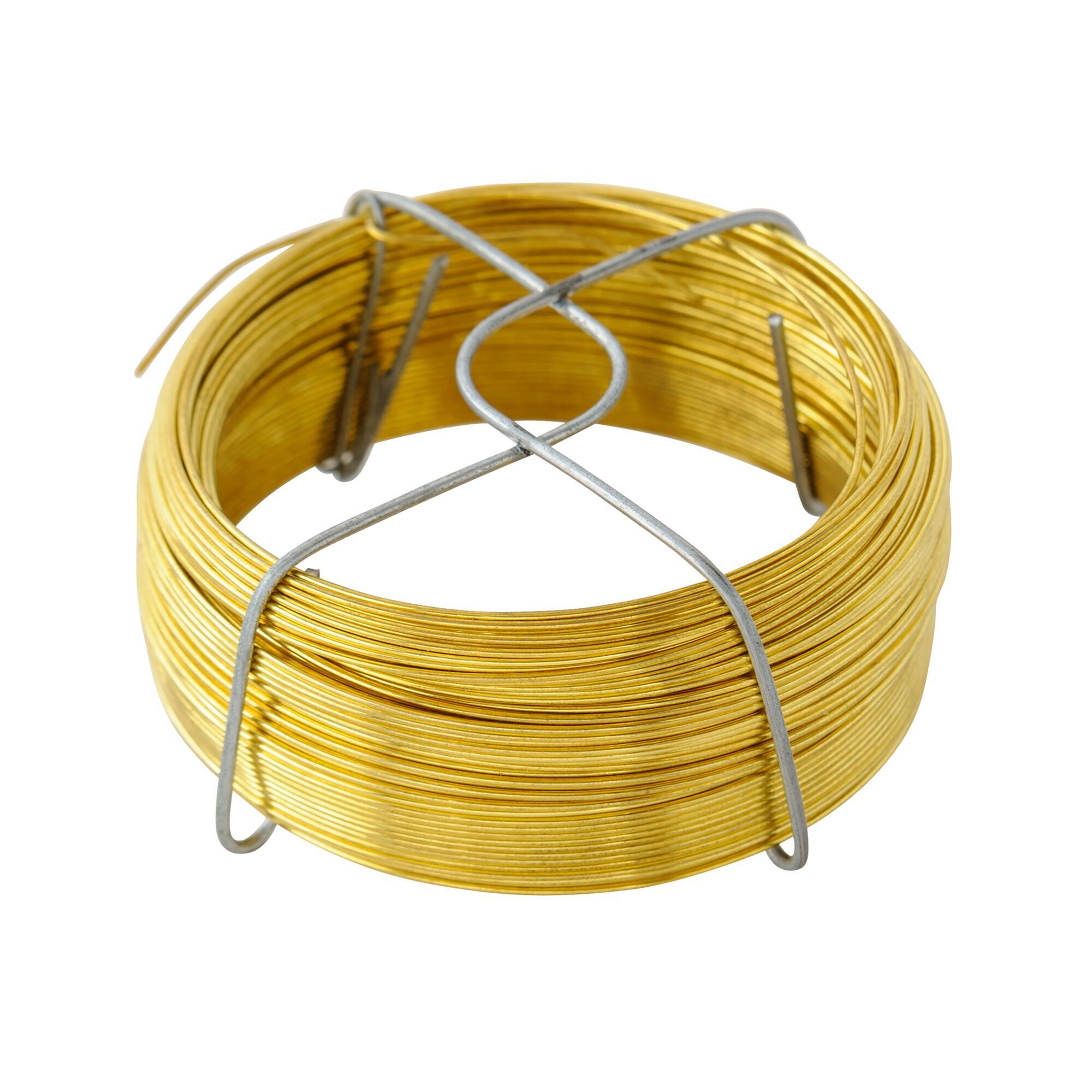 Fil laiton ciré or STANDERS, Diam.0.8 mm x L.25 m | Leroy Merlin