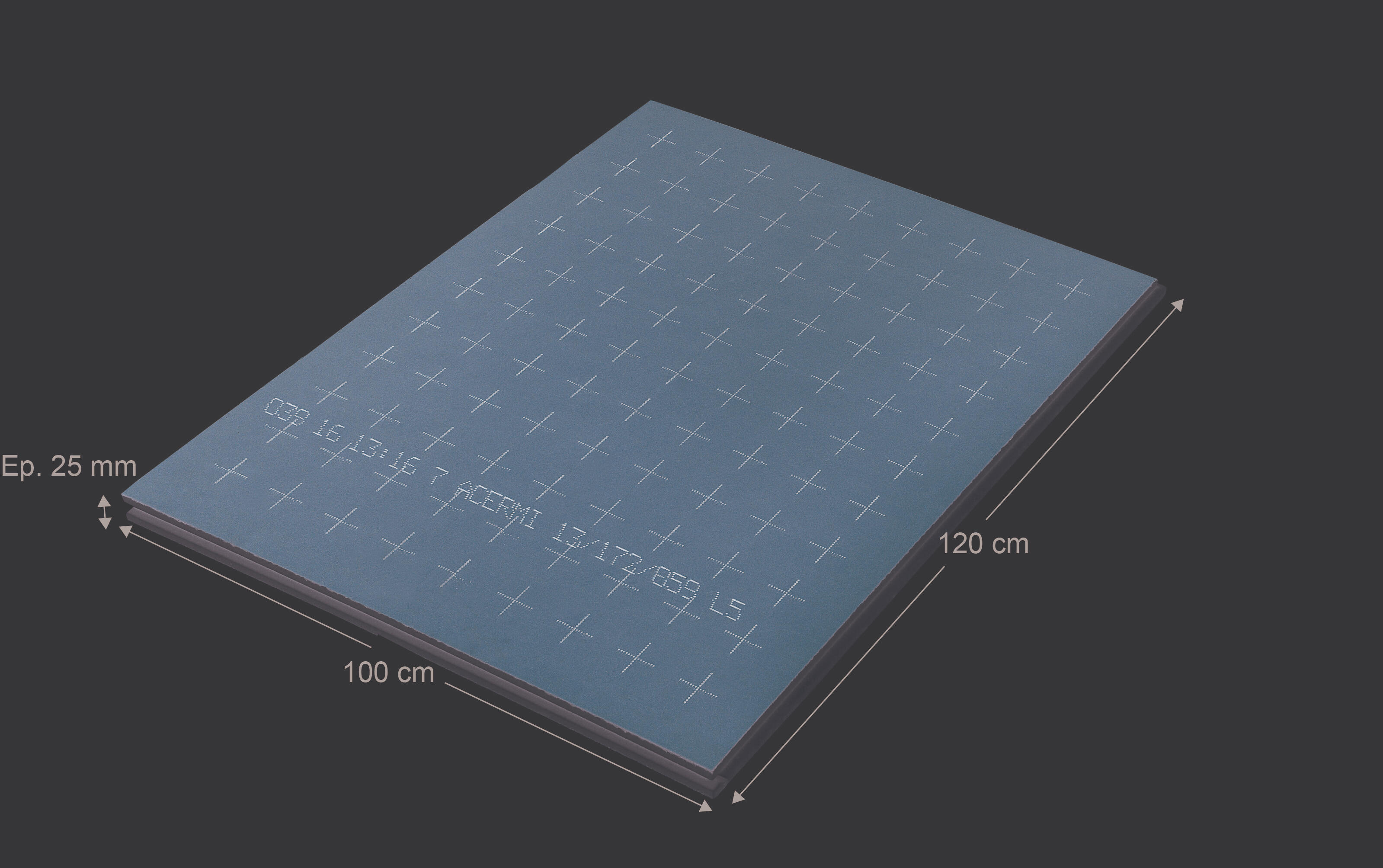 Isolant en polyuréthane SOPREMA, R=1, Ep.25mm,1.2x1m | Leroy Merlin
