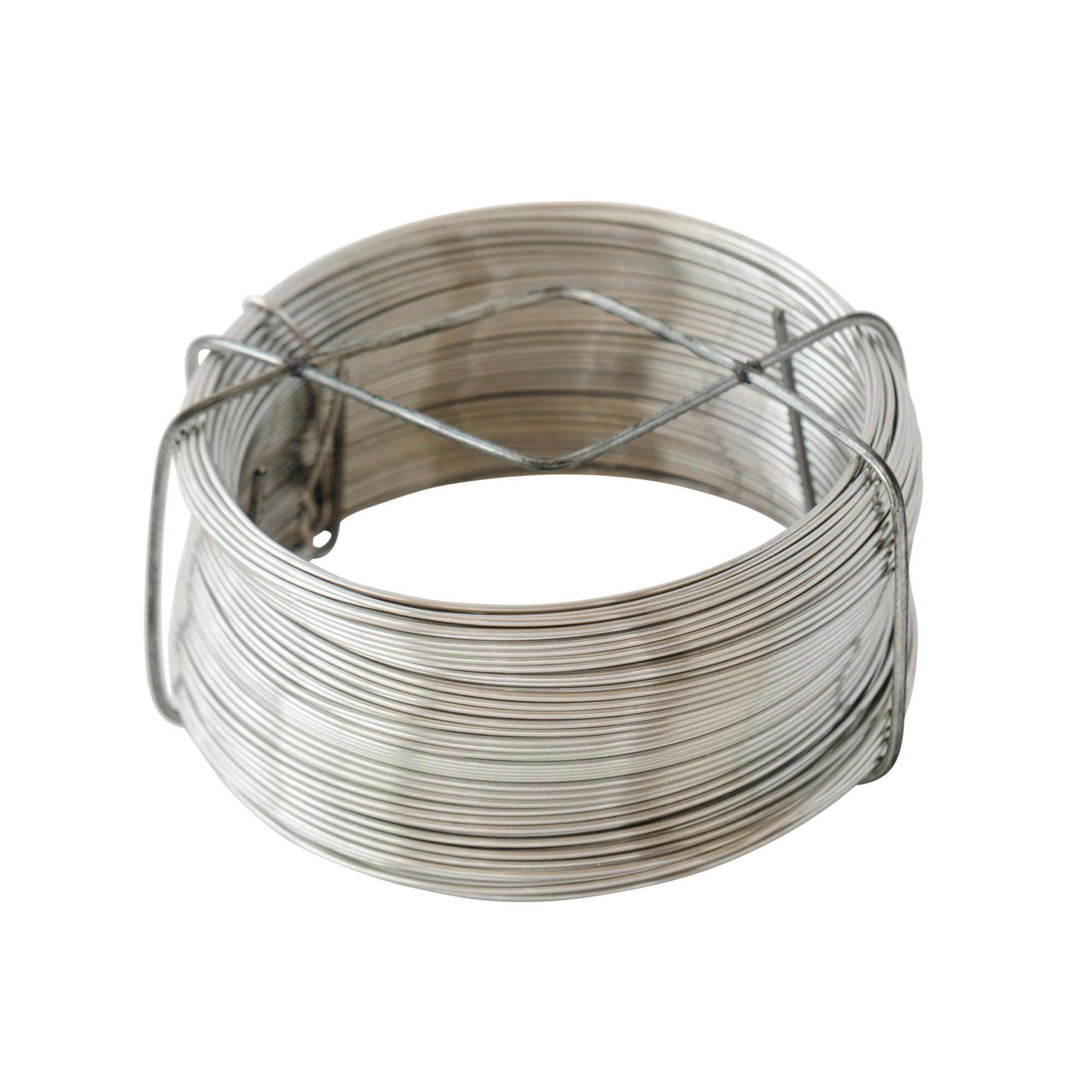 Fil acier inoxydable ciré gris STANDERS, Diam.8 mm x L.25 m | Leroy Merlin