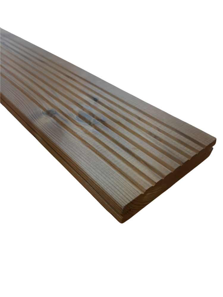 Planche en pin THT Helsino2, marron foncé, L.210 x l.14.2 cm x Ep.26mm ...