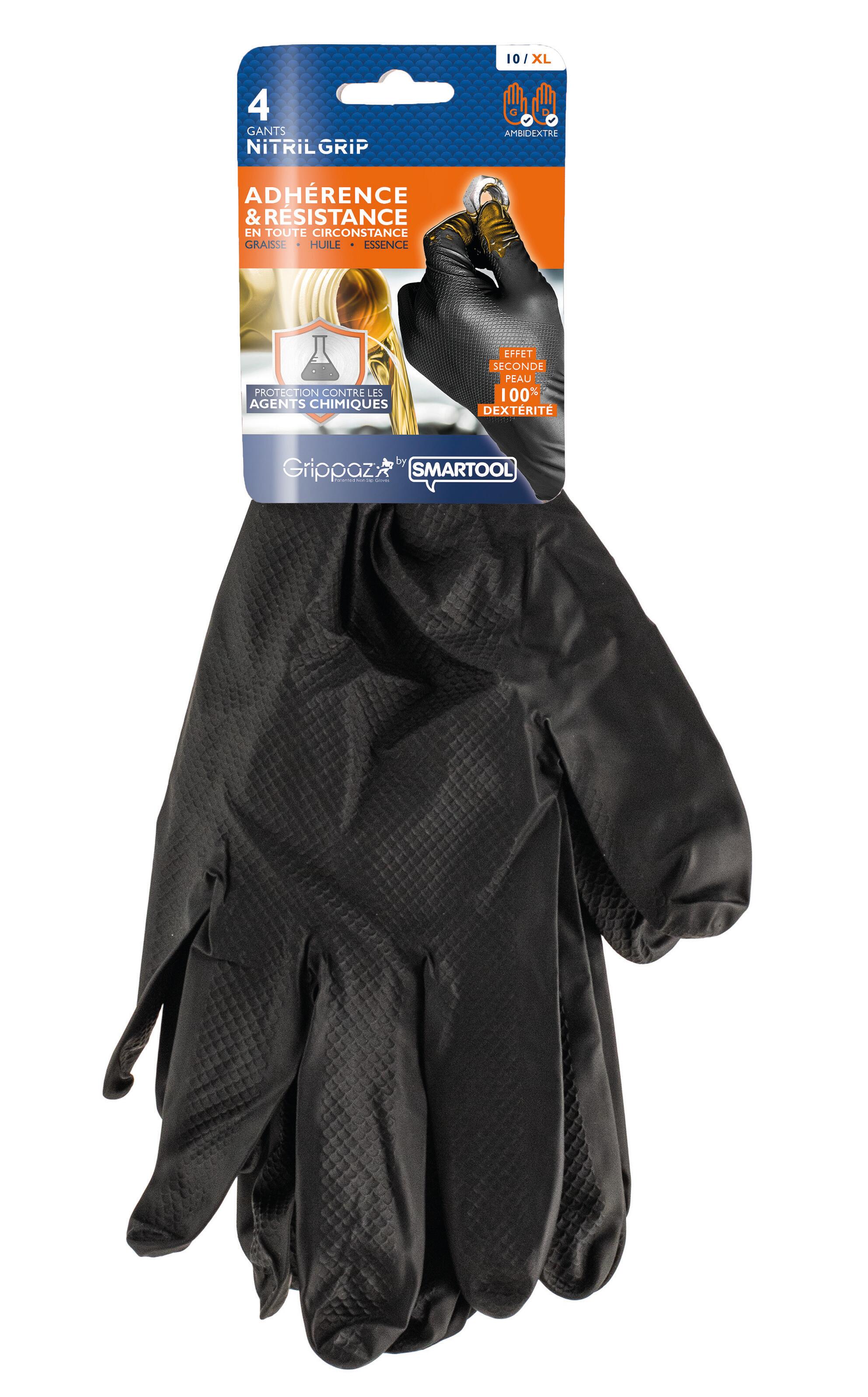 Gants pour les travaux chimiques, T 10 SMARTOOL | Leroy Merlin