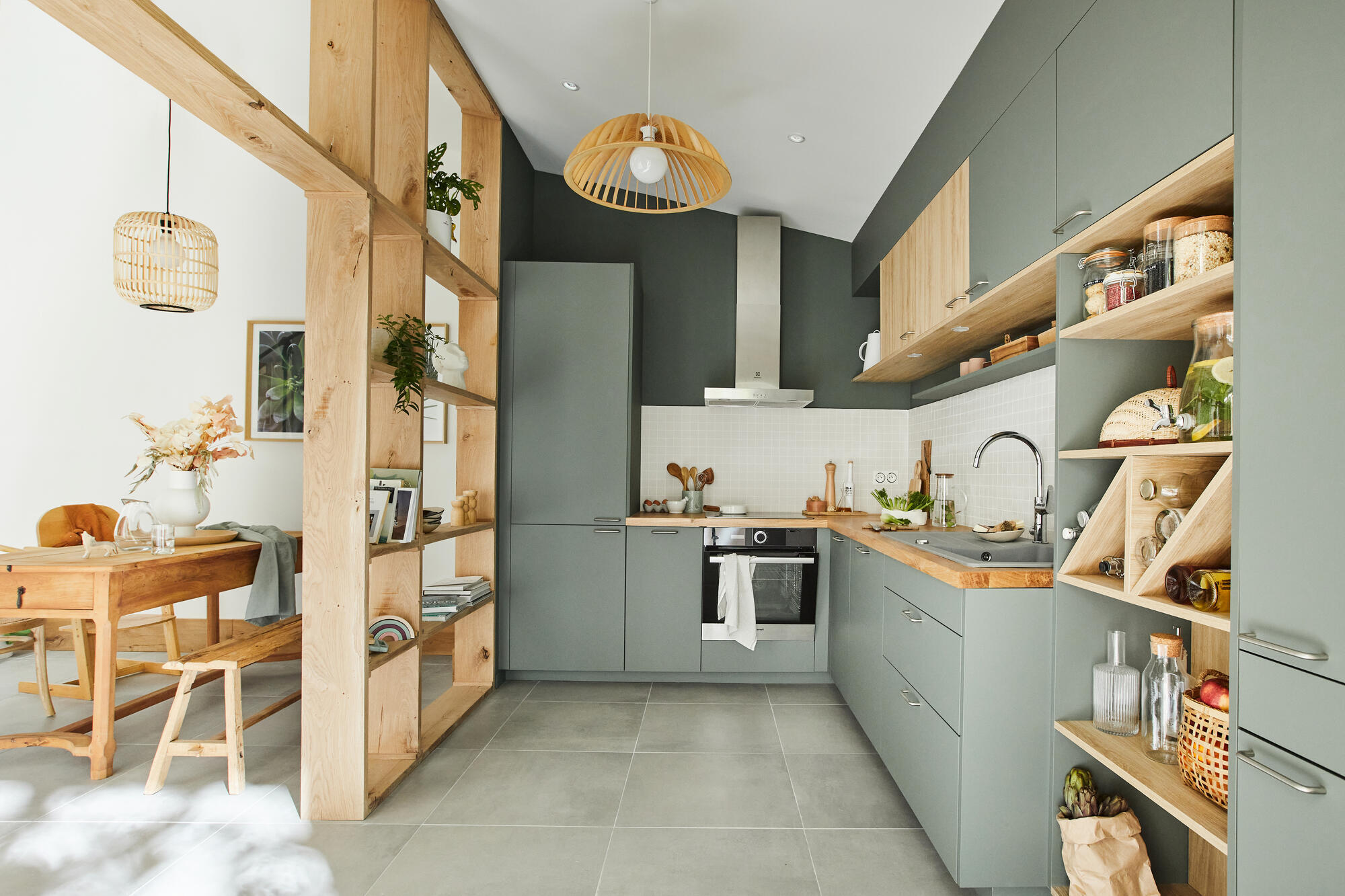 Cocina semiabierta al salón: razones por las que vas a querer una | Leroy Merlin