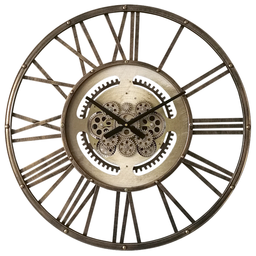 Horloge Mécanisme ajouré EMDE cuivre Diam.70 cm | Leroy Merlin