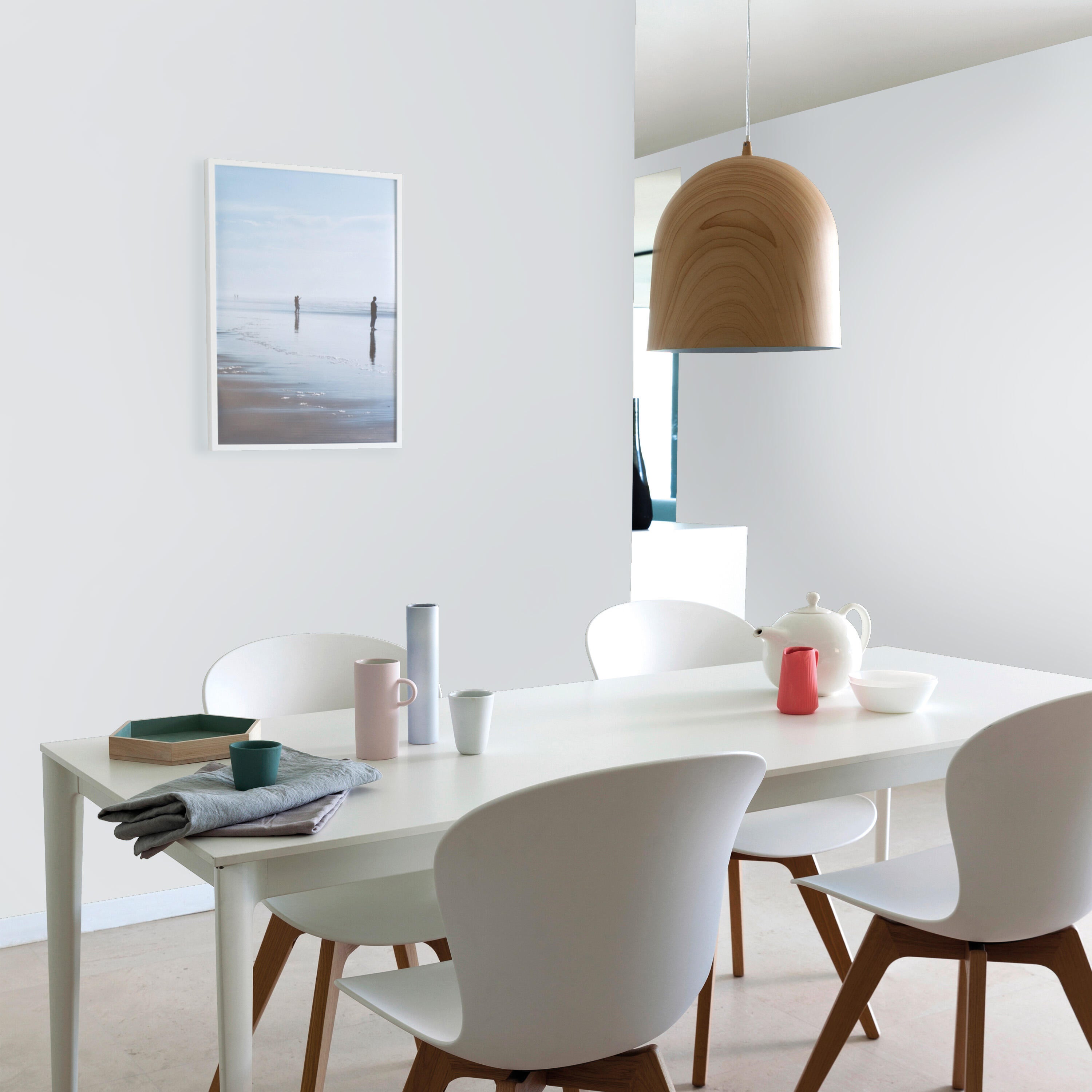 Sticker repositionnable Envie 10x15 cm gris brume velours | Leroy Merlin