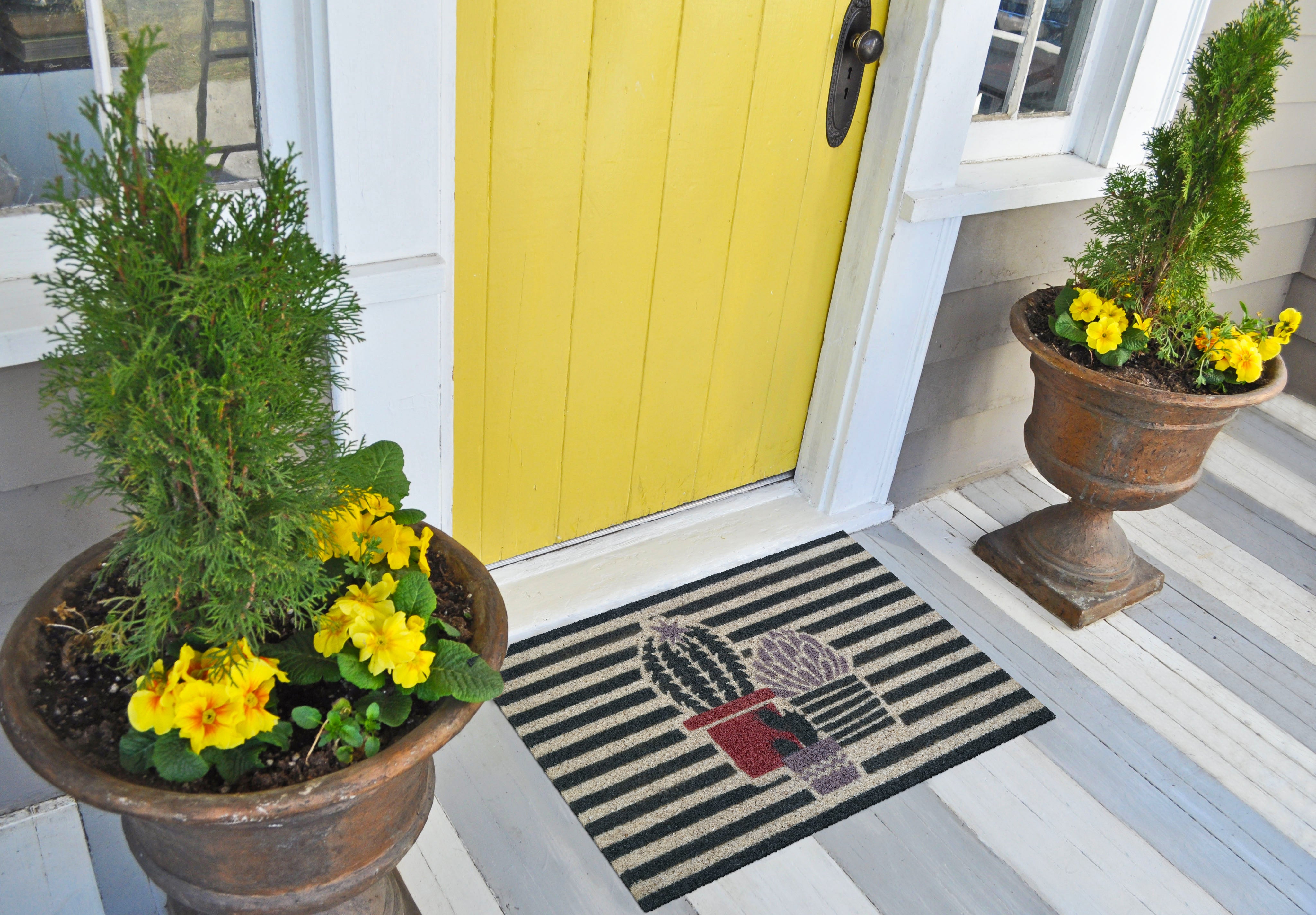 Paillasson coco multicouleur l.40 cm x L.60 cm | Leroy Merlin