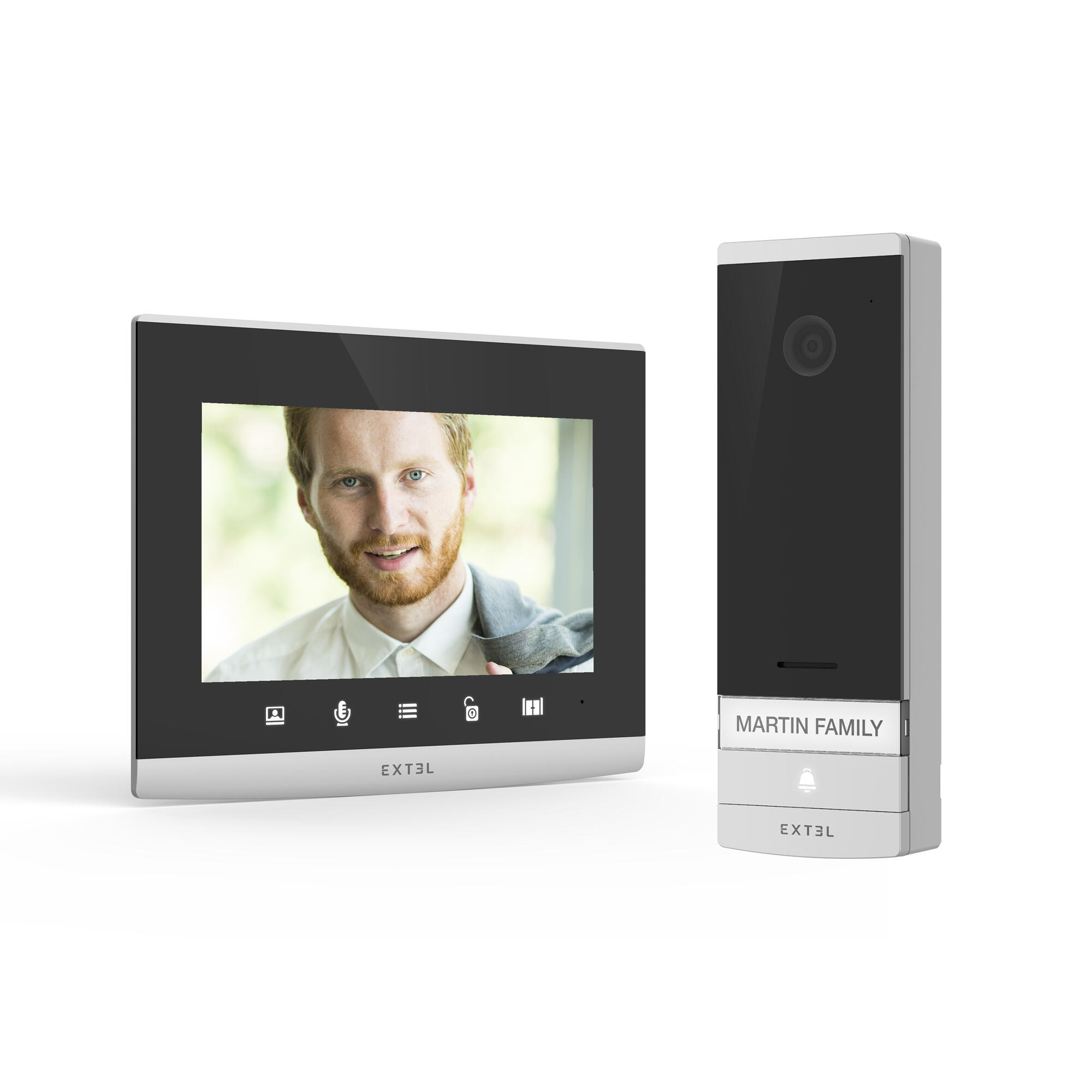 Visiophone filaire et connecté avec QR Code, Extel Connect 2, Extel ...