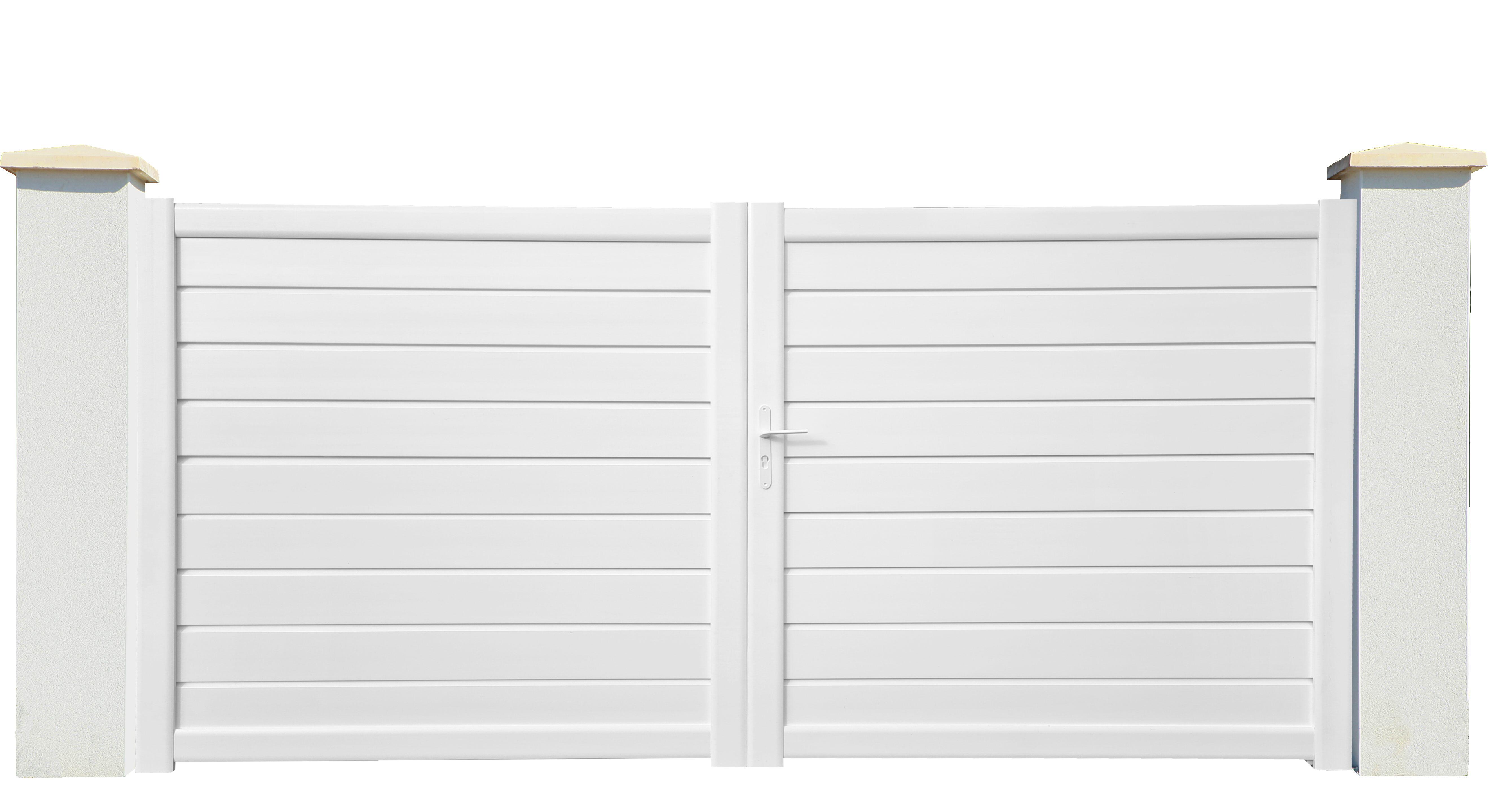 Portail Pvc Blanc