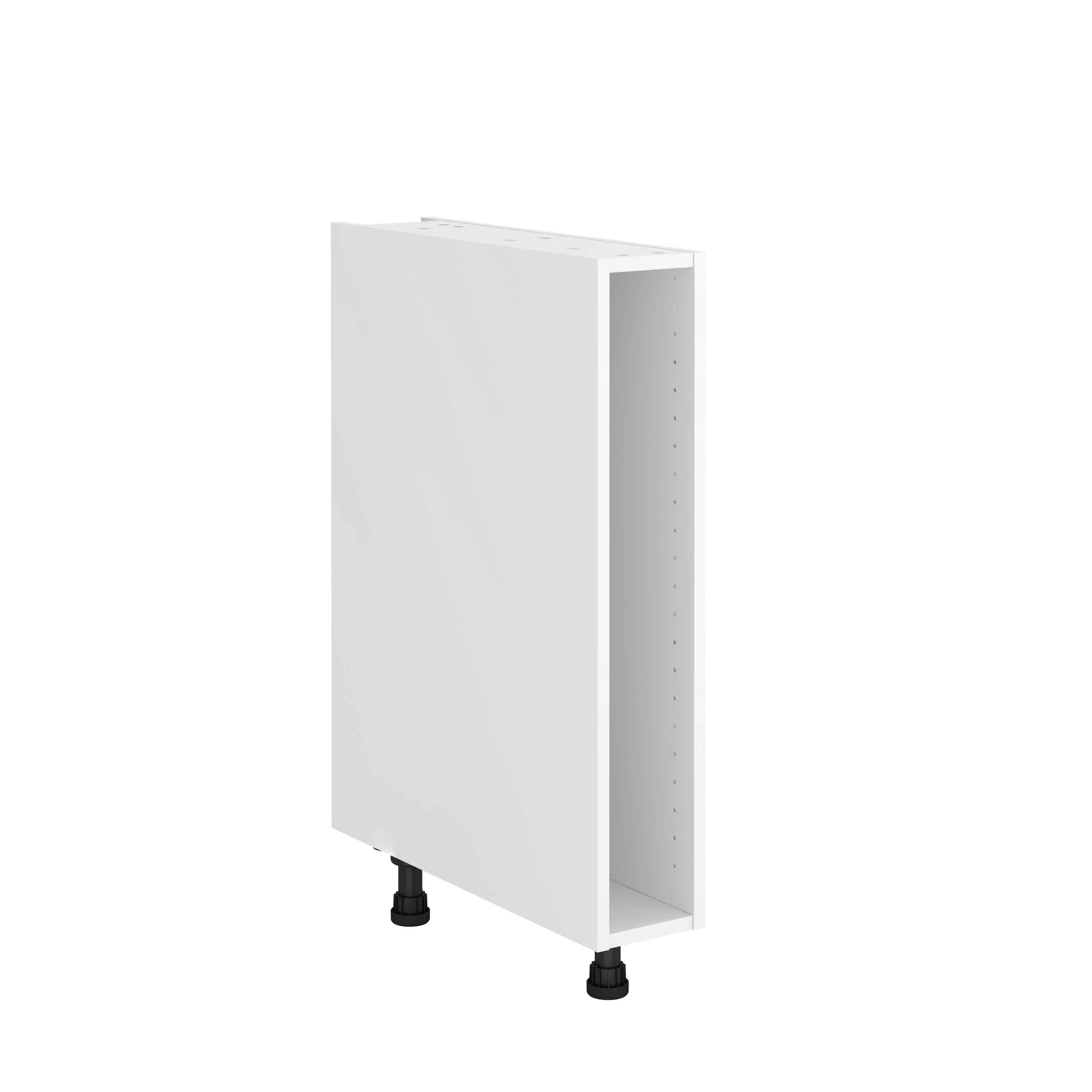 Caisson bas de cuisine DELINIA ID blanc H.76.8 x l.15 x P.58 cm | Leroy ...