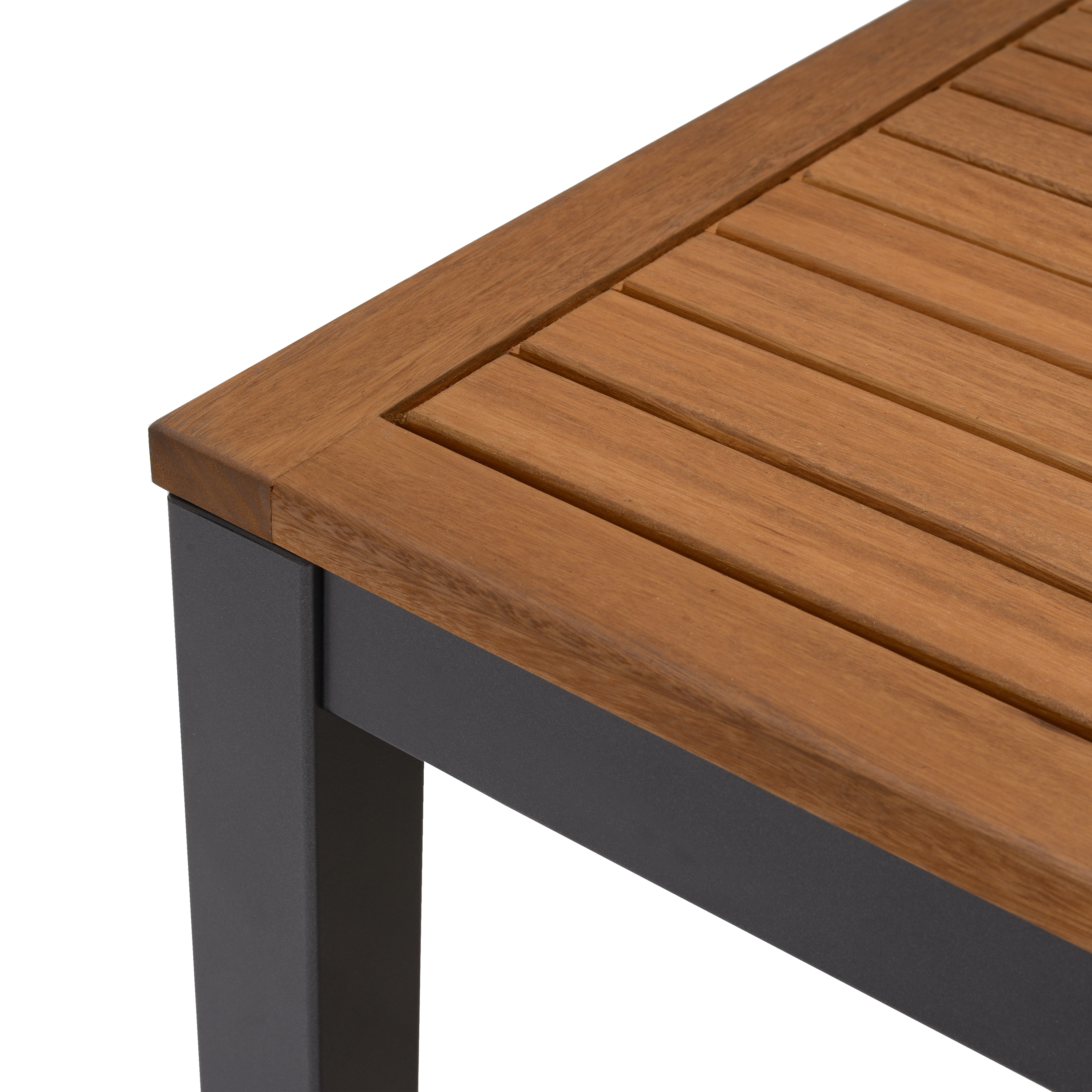 Salon bas de jardin aluminium beige Oris NATERIAL, 5 personnes | Leroy ...