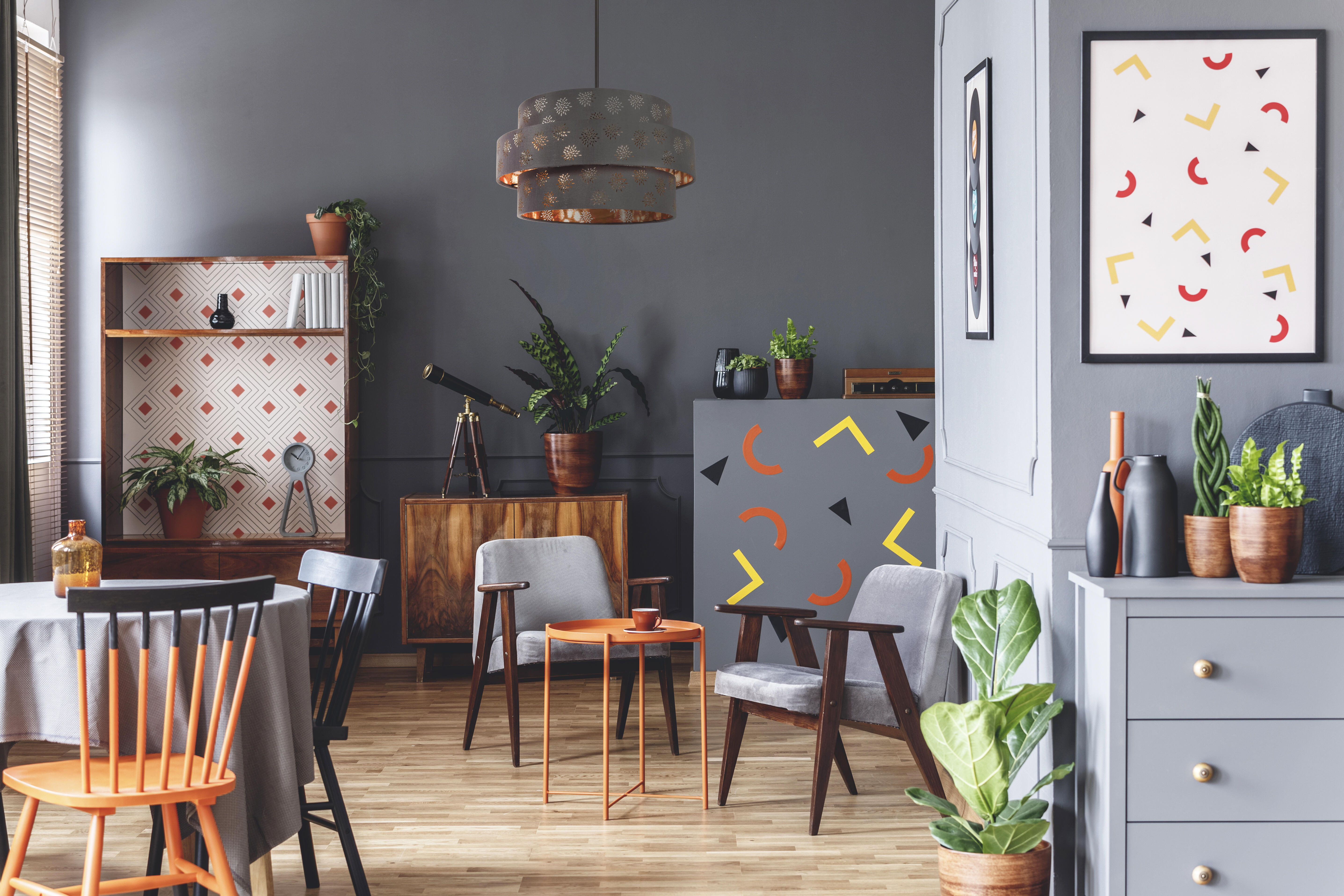 Lampadario Glamour Muti nero E27 Ø26cm SEYNAVE | Leroy Merlin