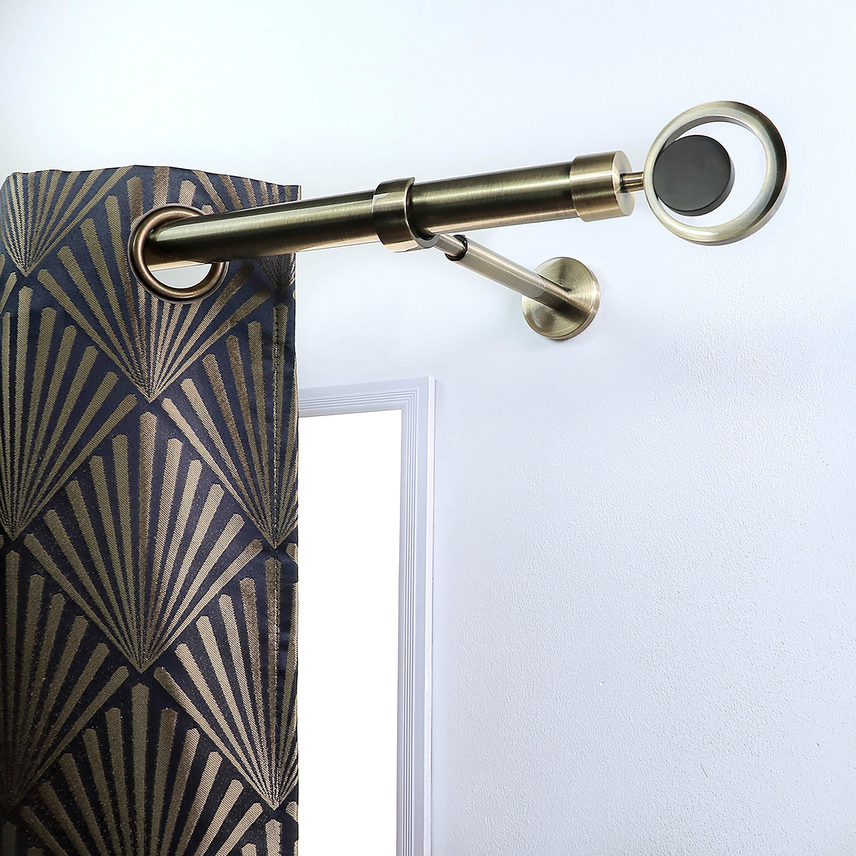 Support extensible tringle à rideau Chic, 28 mm doré vieilli MOBOIS ...