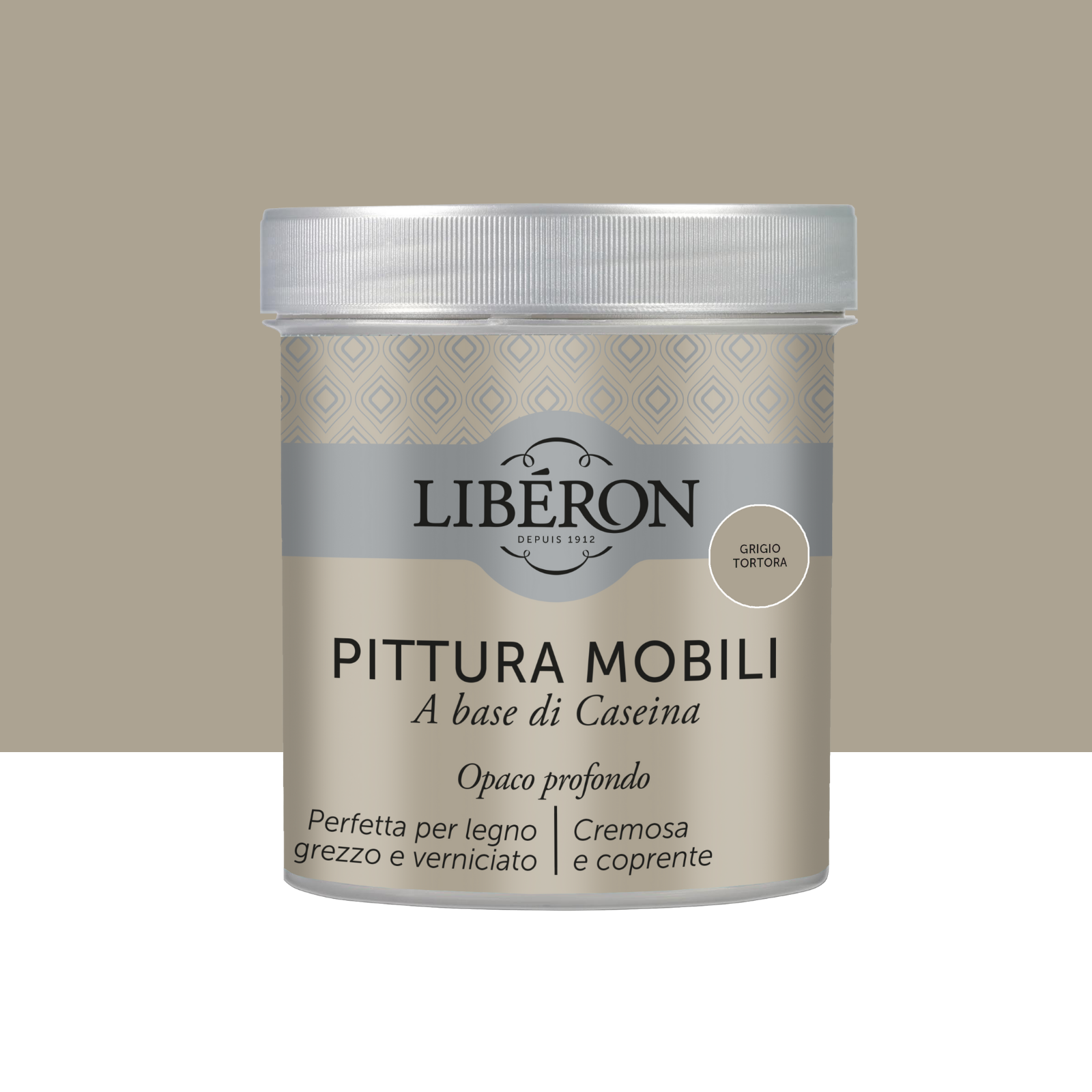 Pittura LIBÉRON 0.5 L grigio tortora opaco profondo | Leroy Merlin
