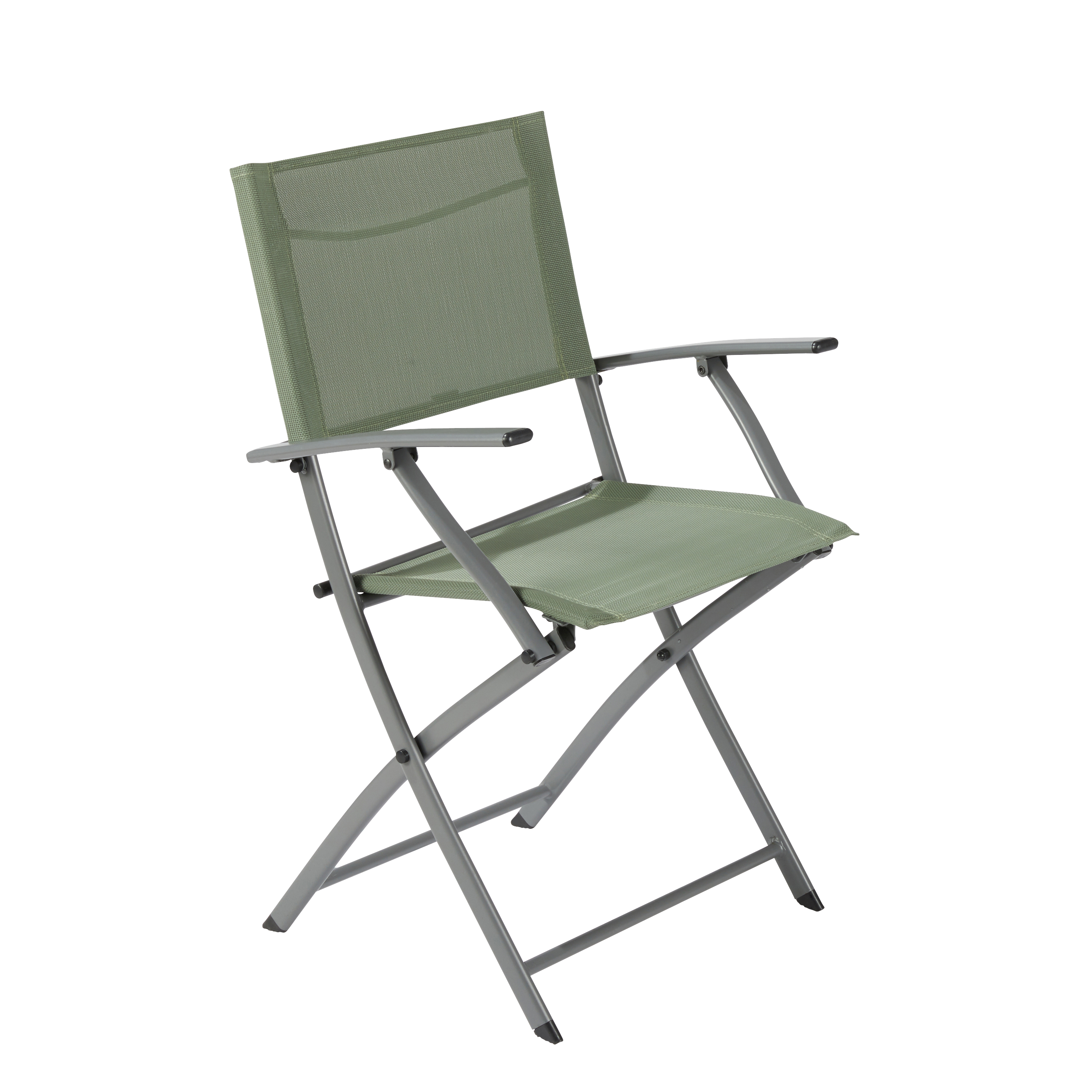 Fauteuil de jardin NATERIAL en acier vert | Leroy Merlin