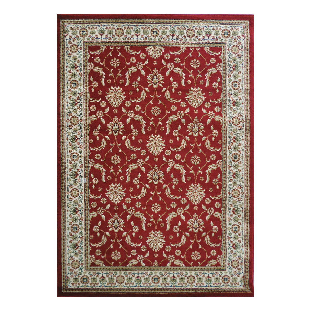 Tappeto Carrera orientale rosso, L 120 x L 60 cm | Leroy Merlin