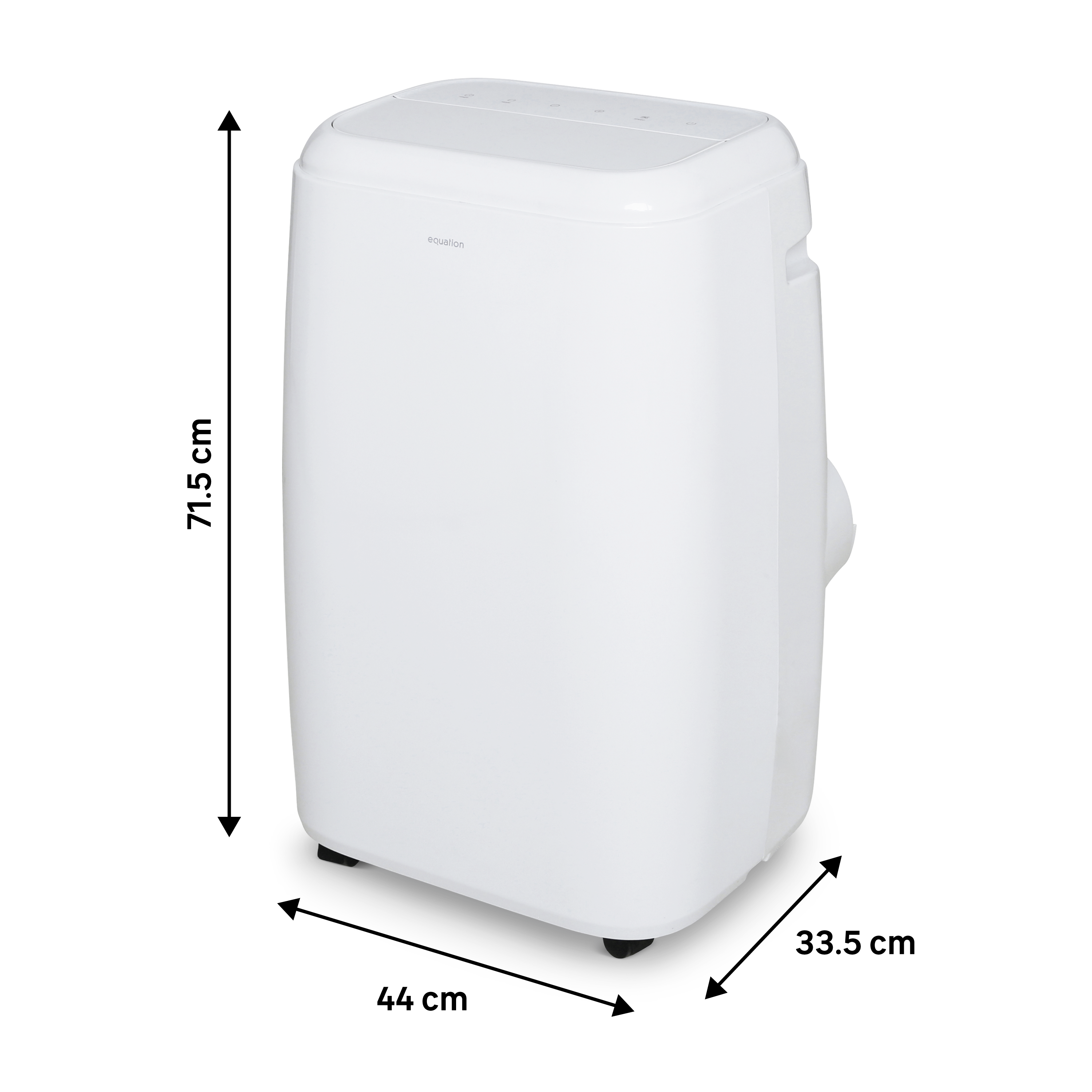 Climatiseur mobile réversible EQUATION Cool & heat 3500/2600W 12000 ...