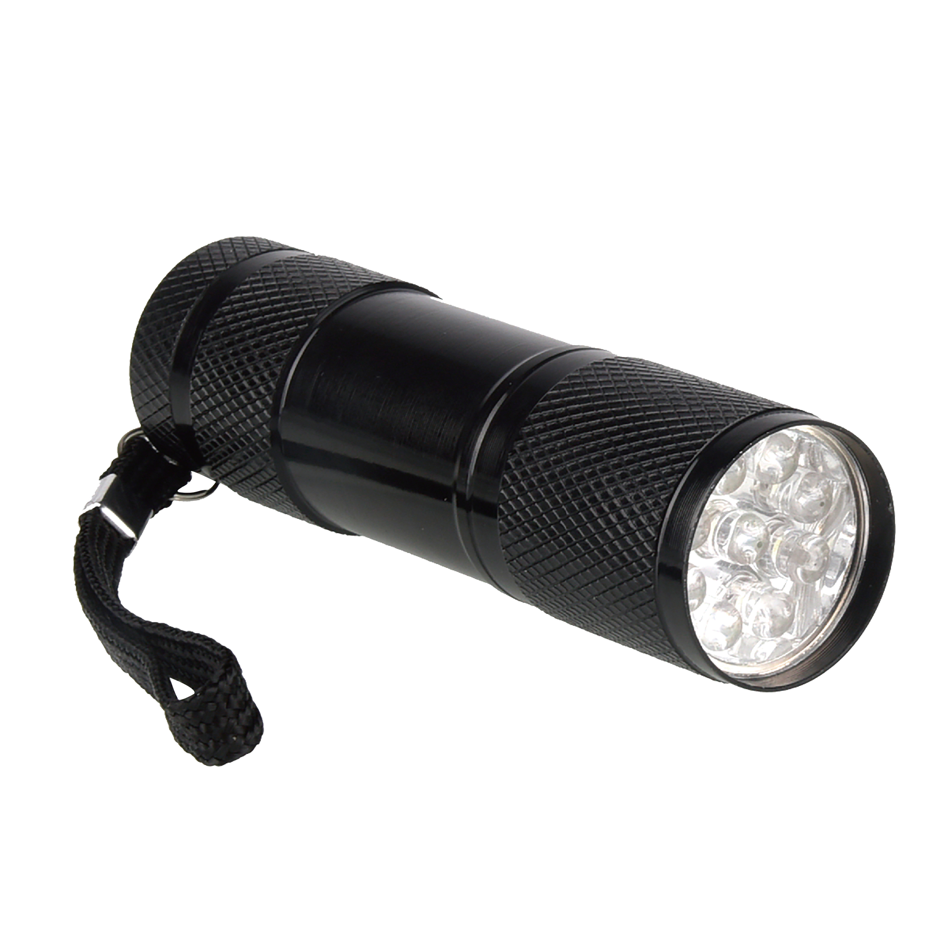 Latarka mini aluminiowa czarna LED 45Lm - Leroy Merlin