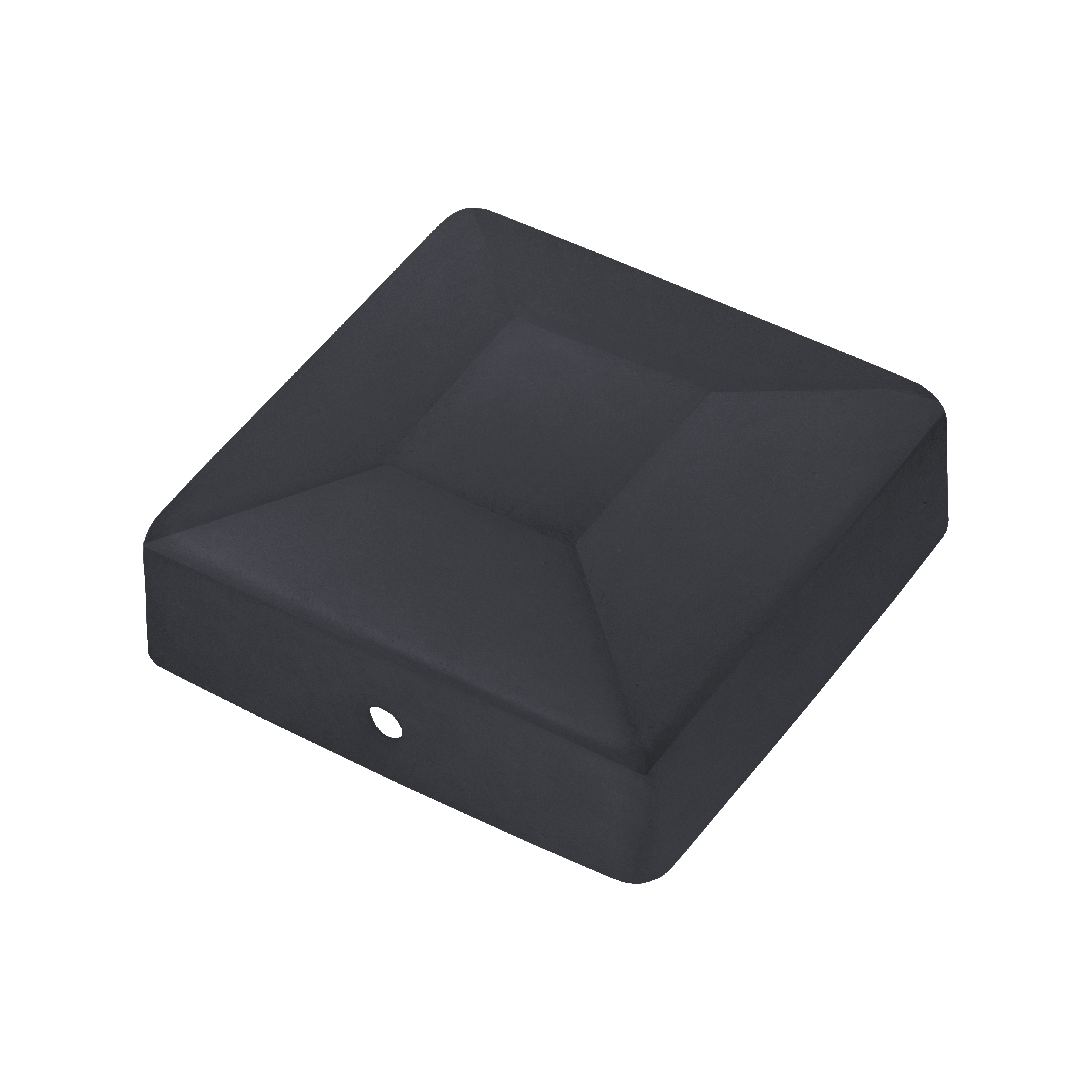 Protección de poste plana "PLUG-IN" 91X91 mm (M), para poste de 9x9 cm ...