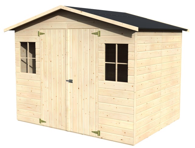Chalet bois jardin au meilleur prix | Leroy Merlin
