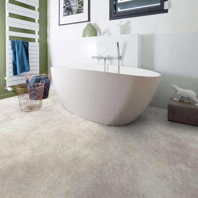 Sol vinyle salle de bain au meilleur prix | Leroy Merlin