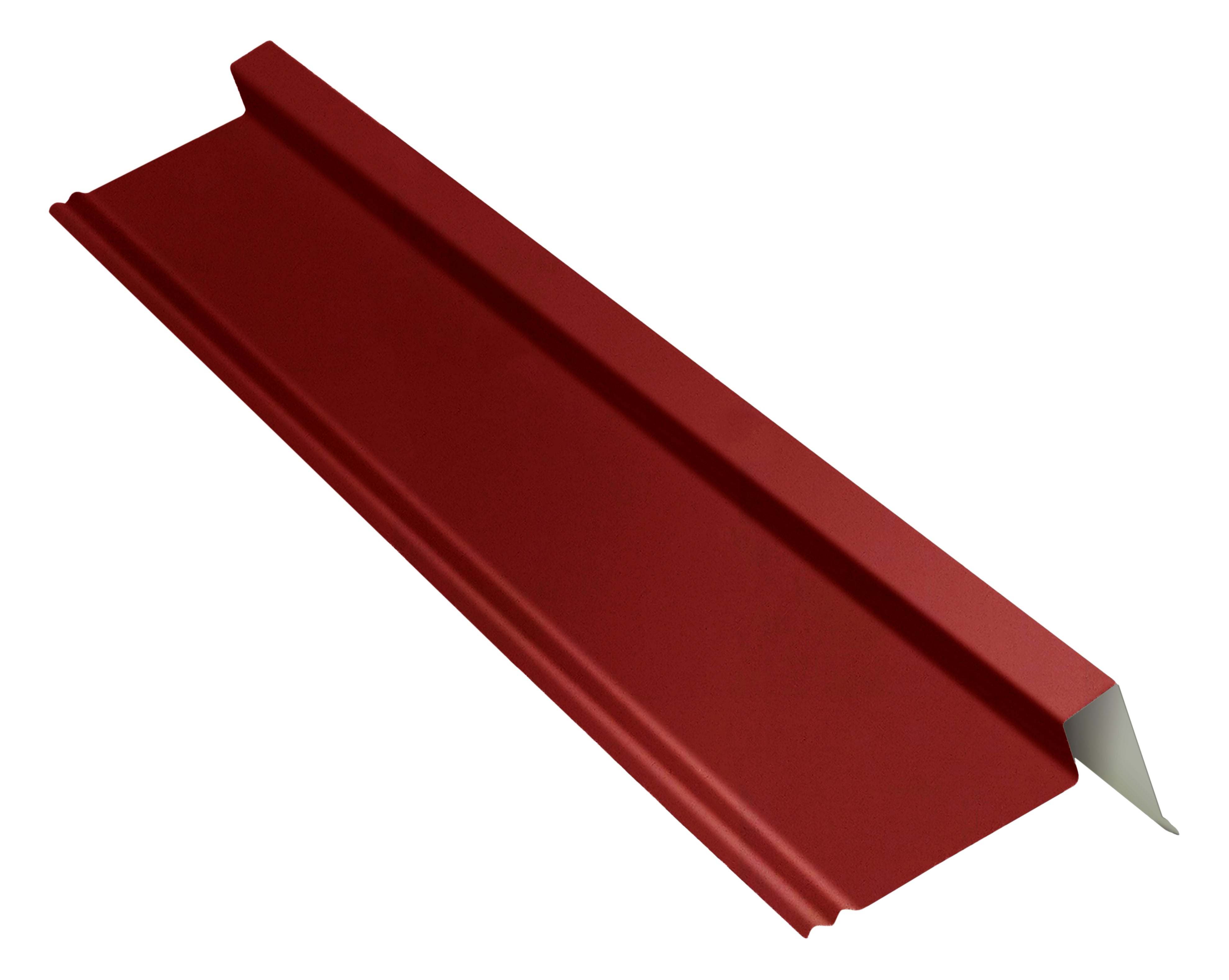 Rive droite-gauche acier galvanisé rouge x L.0.9 m | Leroy Merlin