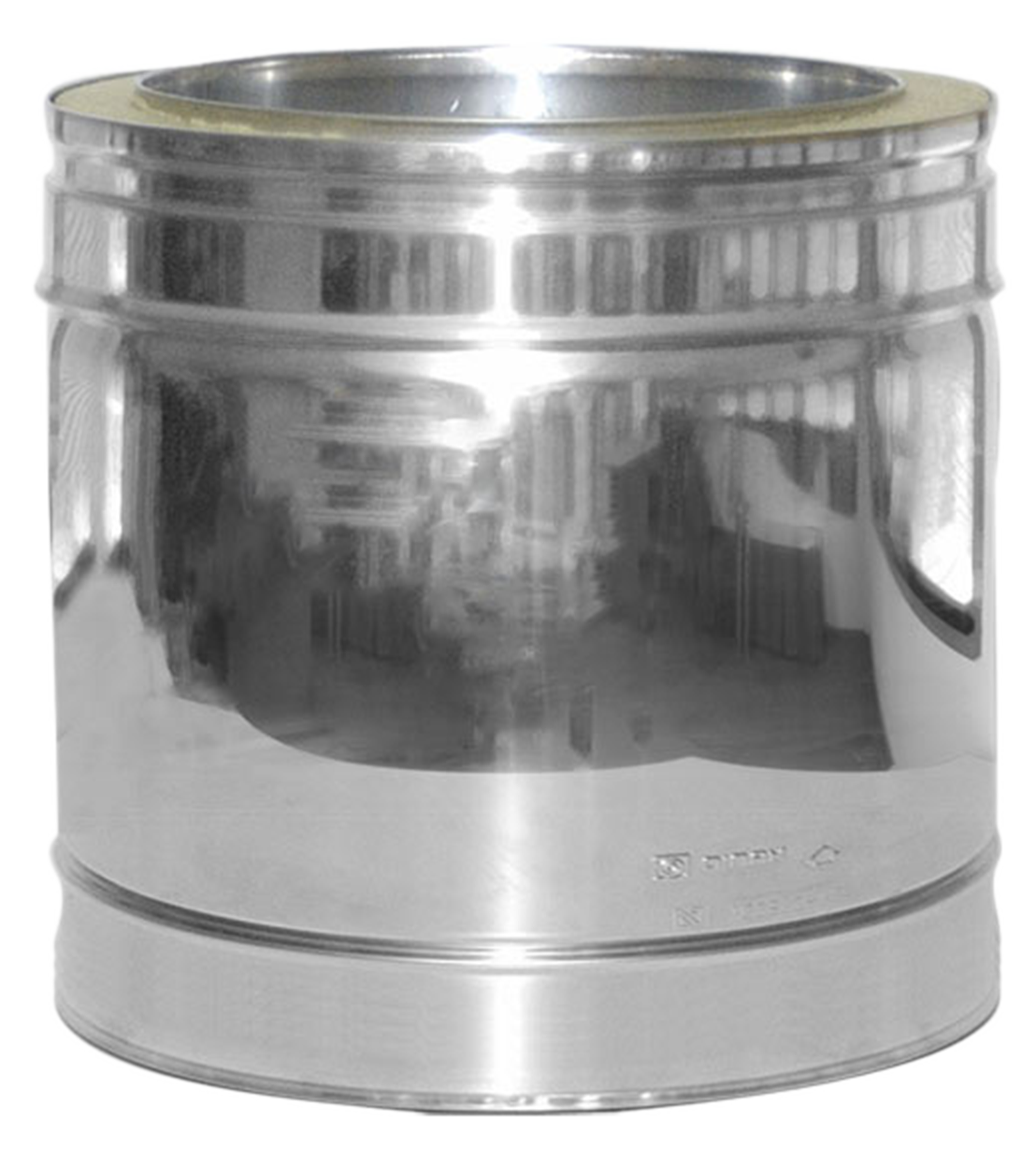 Tubo para estufa de pellet DWJ Aislado 316L/304 270MM Ø150 Inox DINAK | Leroy Merlin