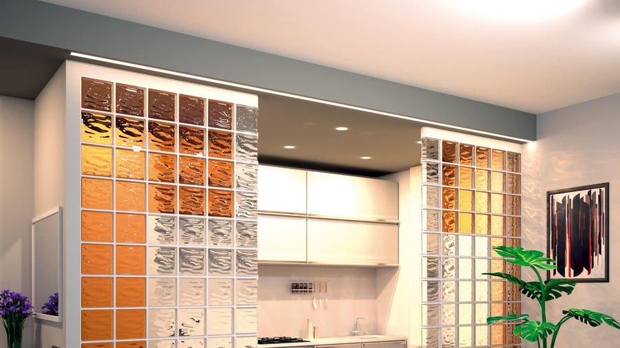 Construir una pared con bloques de vidrio | Leroy Merlin