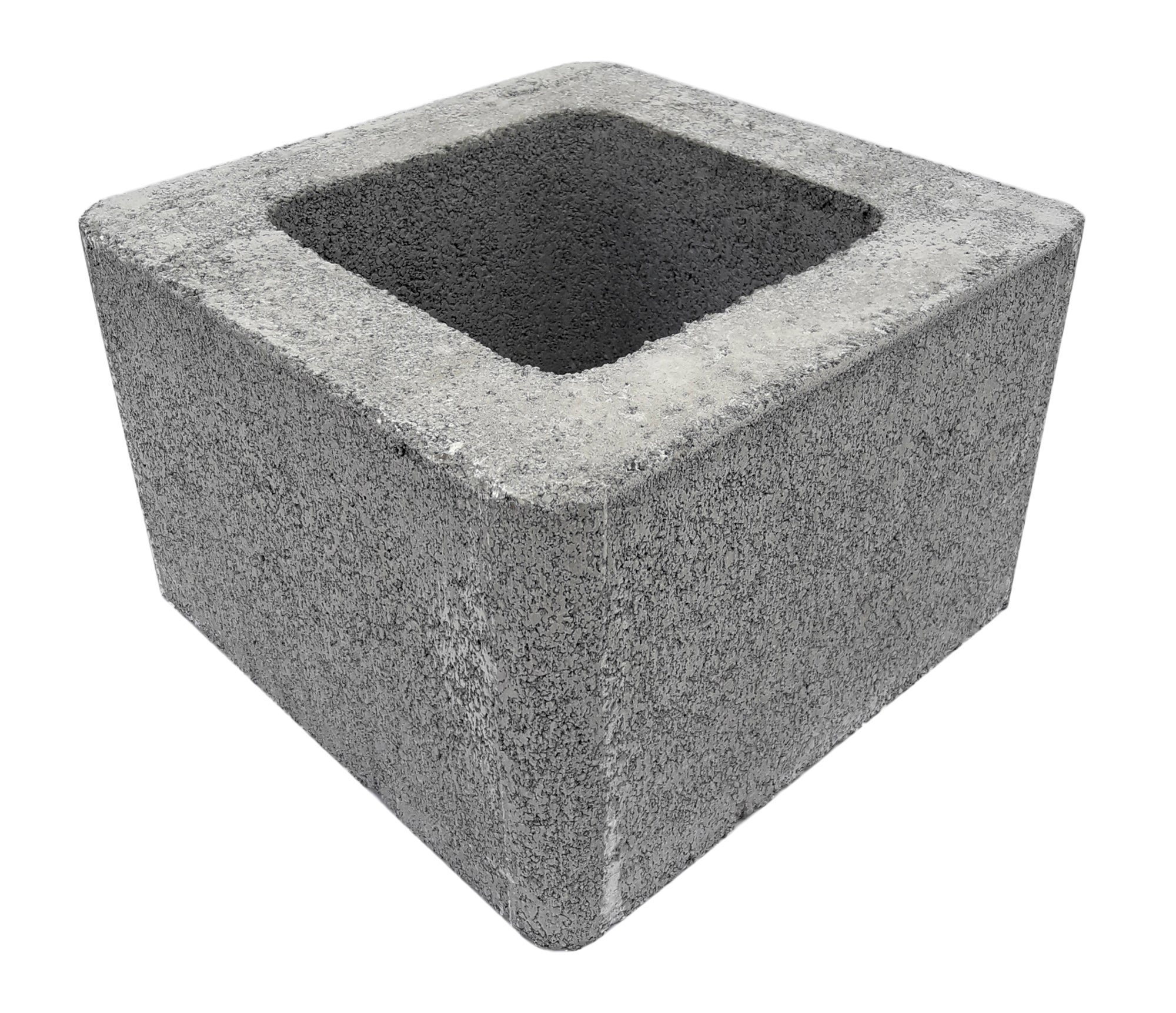 Bloque de hormigón liso visto 30x30x19cm. | Leroy Merlin