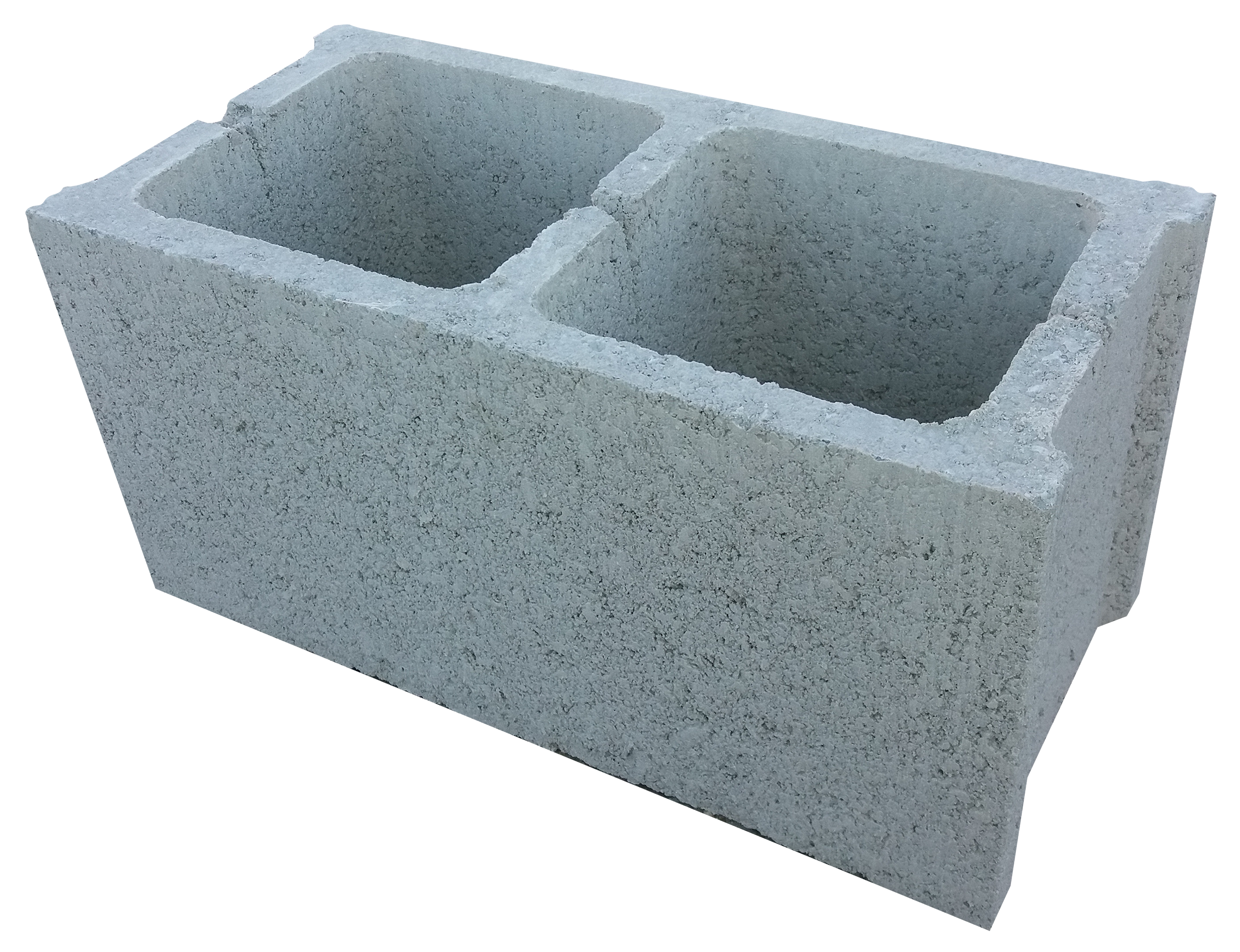 Bloque de hormigón liso gris 40x20x20 cm | Leroy Merlin