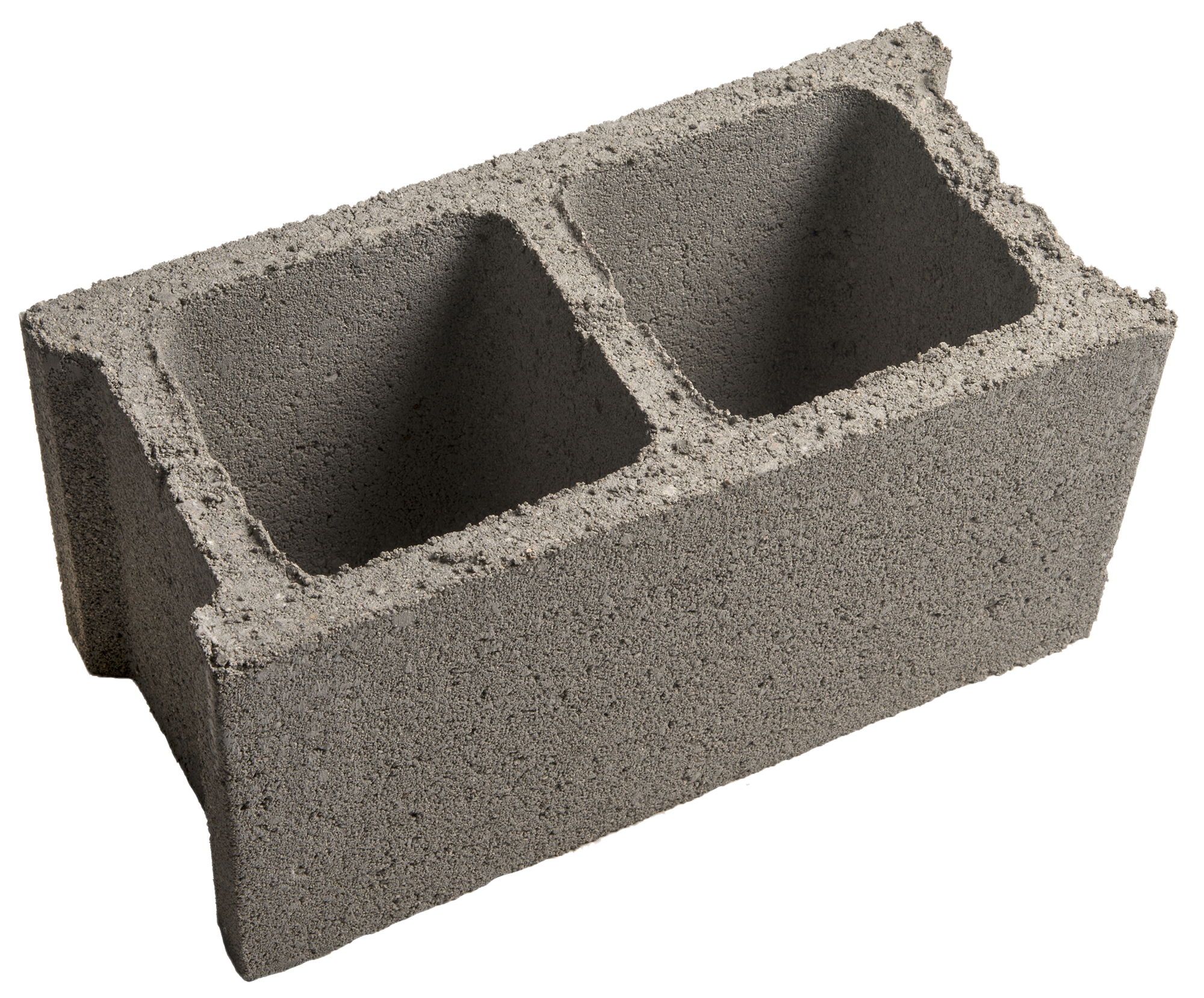 Bloque de hormigón liso gris 39x19x19 cm | Leroy Merlin