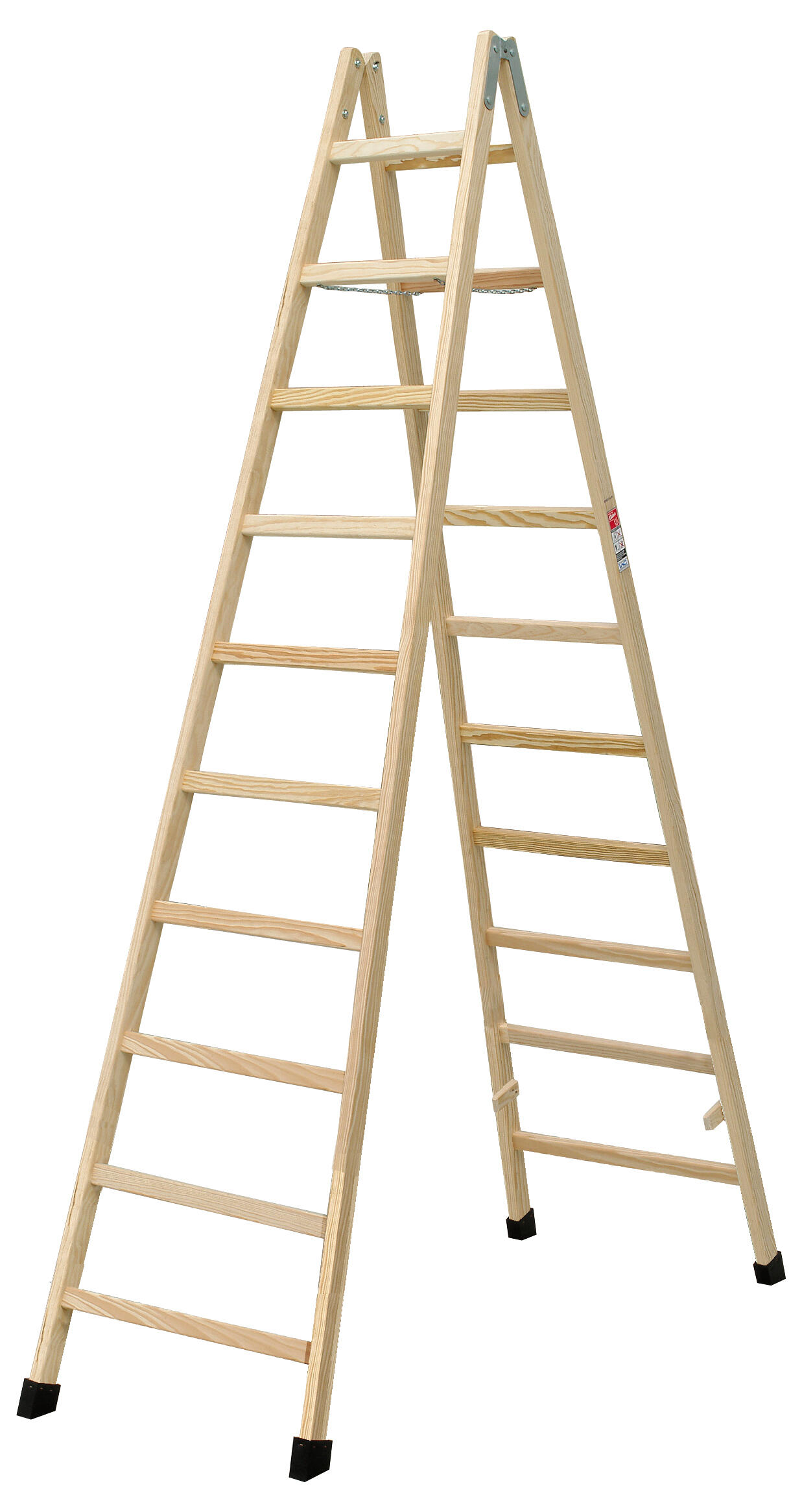 Escalera multiposición madera 10 peldaños ESCALERAS VILLAR altura ...