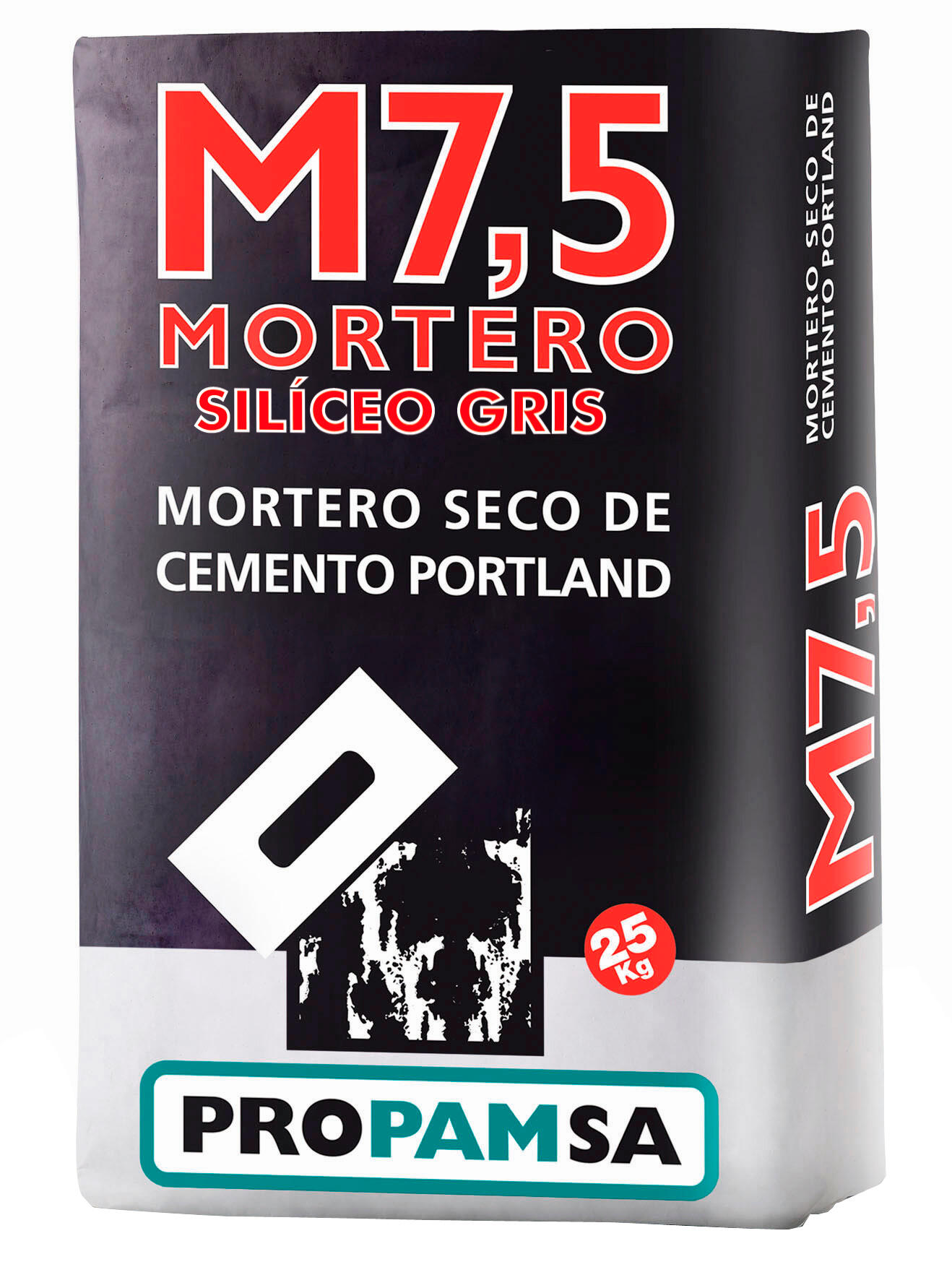 Mortero seco blanco M-7,5 de 25 kg | Leroy Merlin