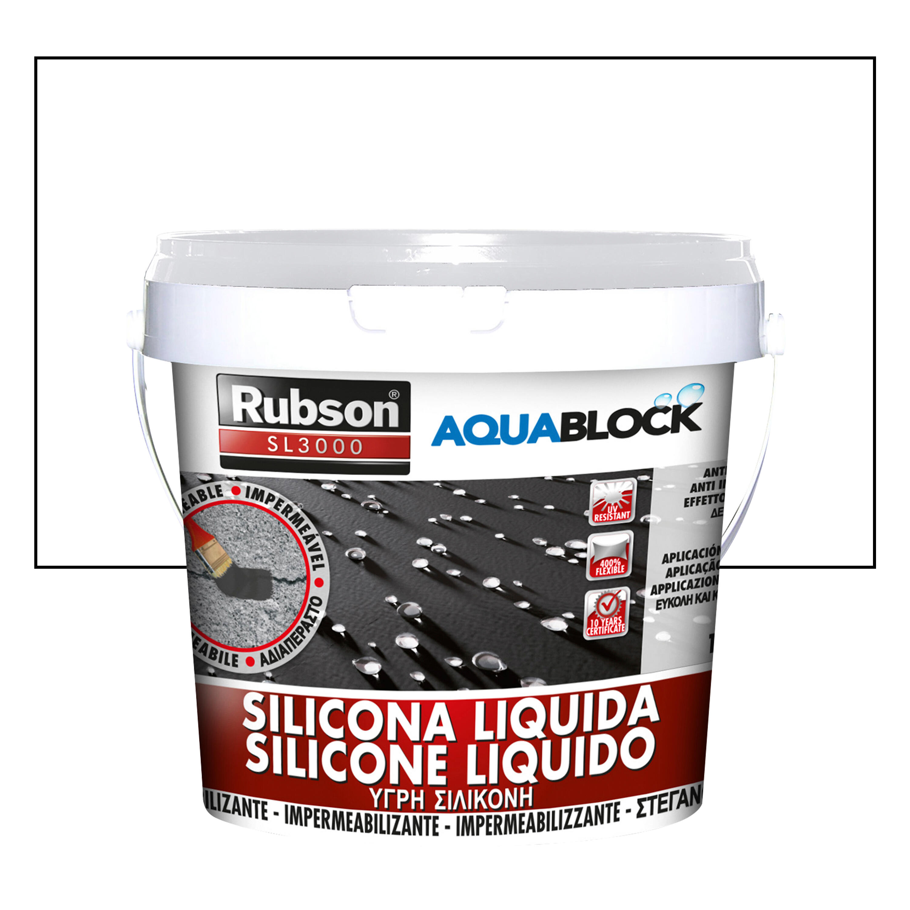 Silicona liquida interior / exterior RUBSON Aquablock SL3000 color ...