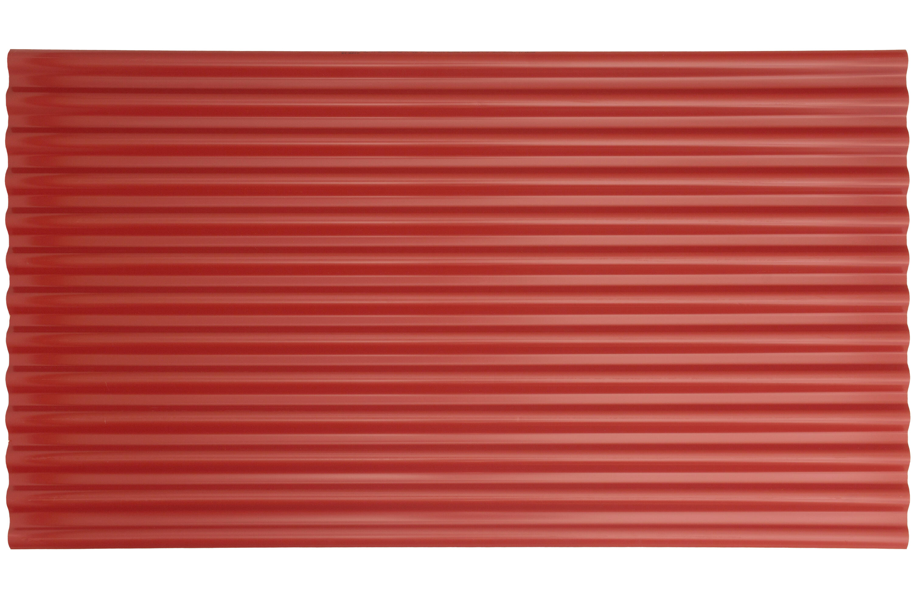 Placa ECOLINA roja Siena 200x110,4x1,8mm onda pequeña | Leroy Merlin