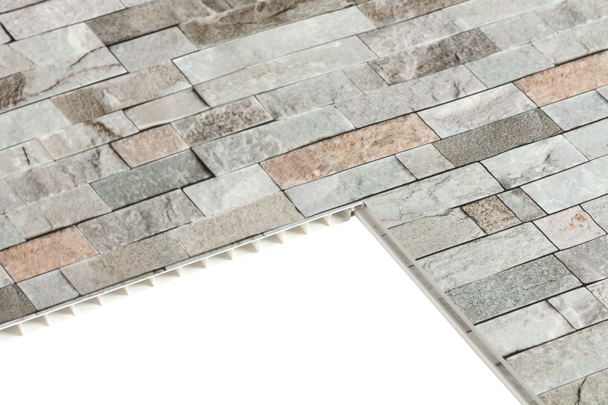 Revestimiento de pared decorativo efecto piedra de PVC ARTENS Ladrillo ...