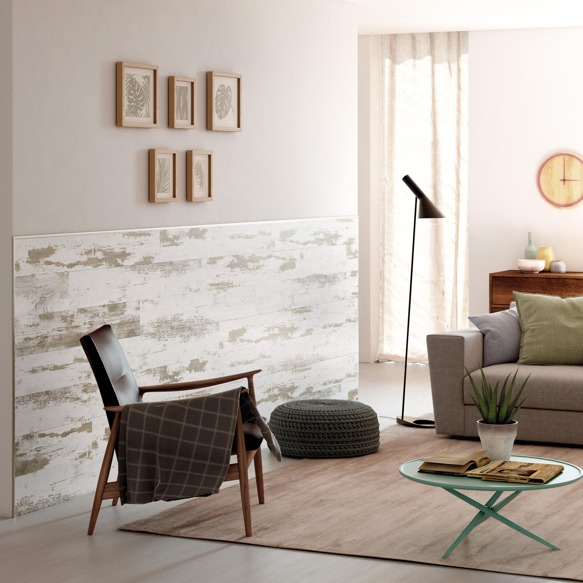 Revestimiento de pared decorativo efecto madera de PVC ARTENS Bali ...