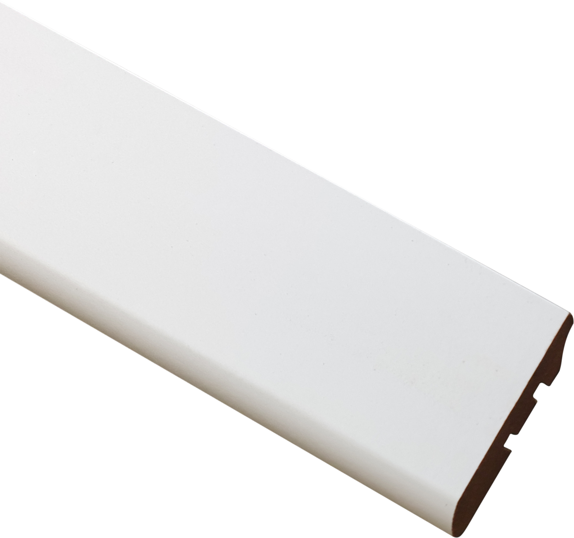 Rodapié liso de MDF color blanco 6x260x1,2 cm | Leroy Merlin