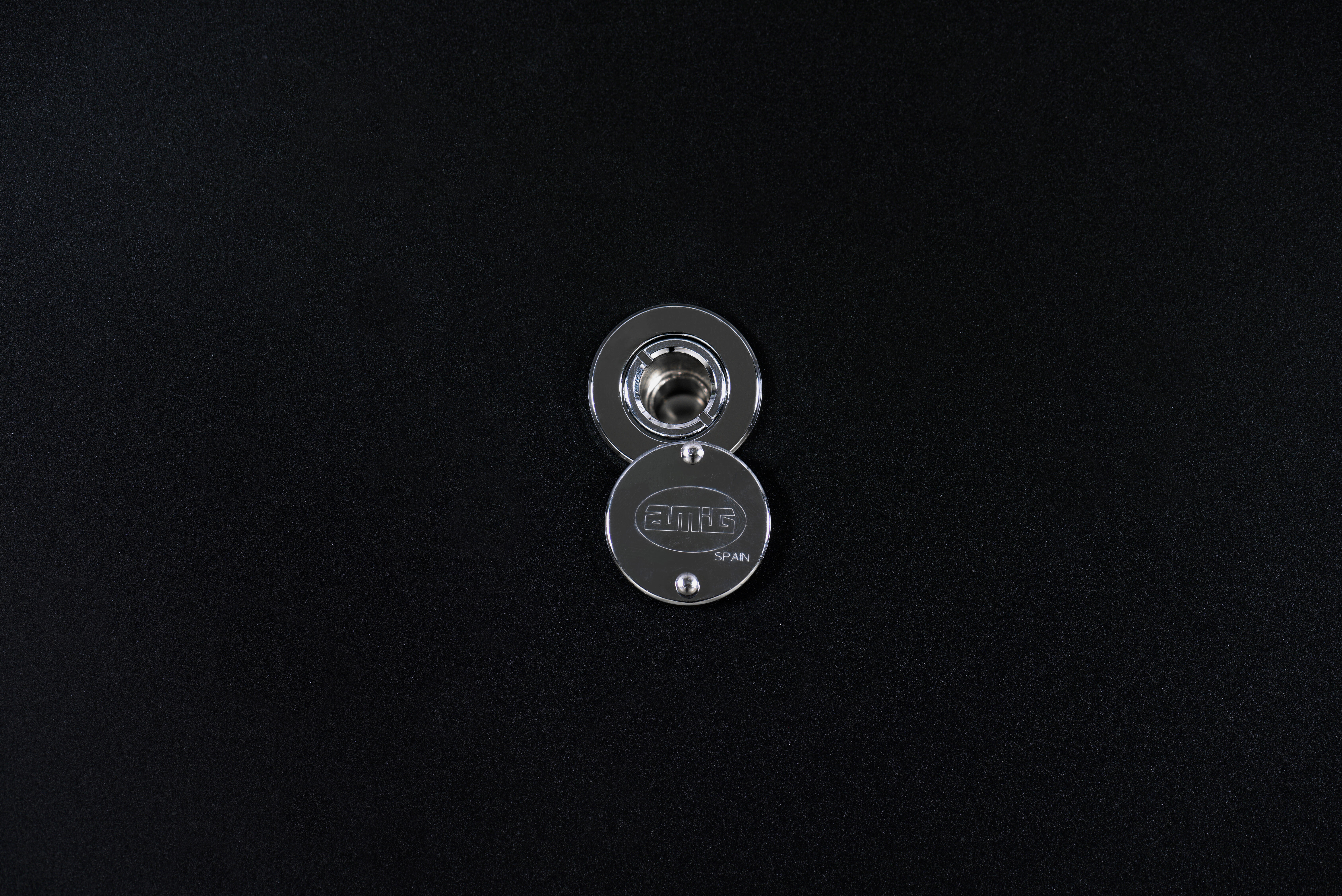 Puerta de entrada metálica insercciones aluminio izquierda negro de ...