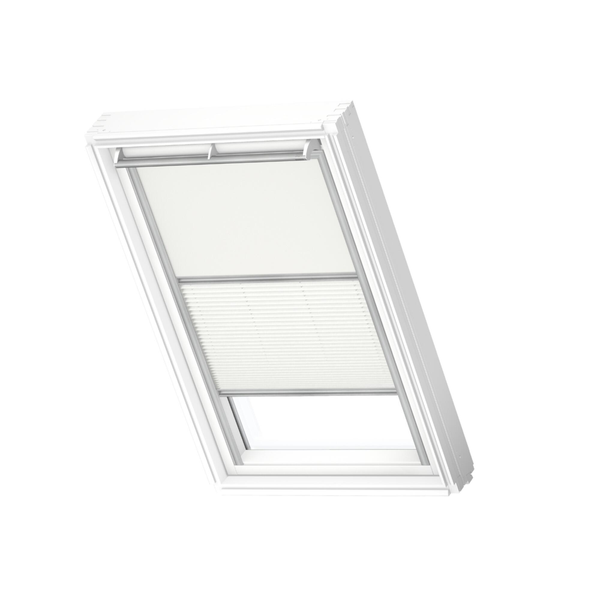 Cortina para ventana de techo DFD M04 1025S Manual blanco 98x78 cm ...
