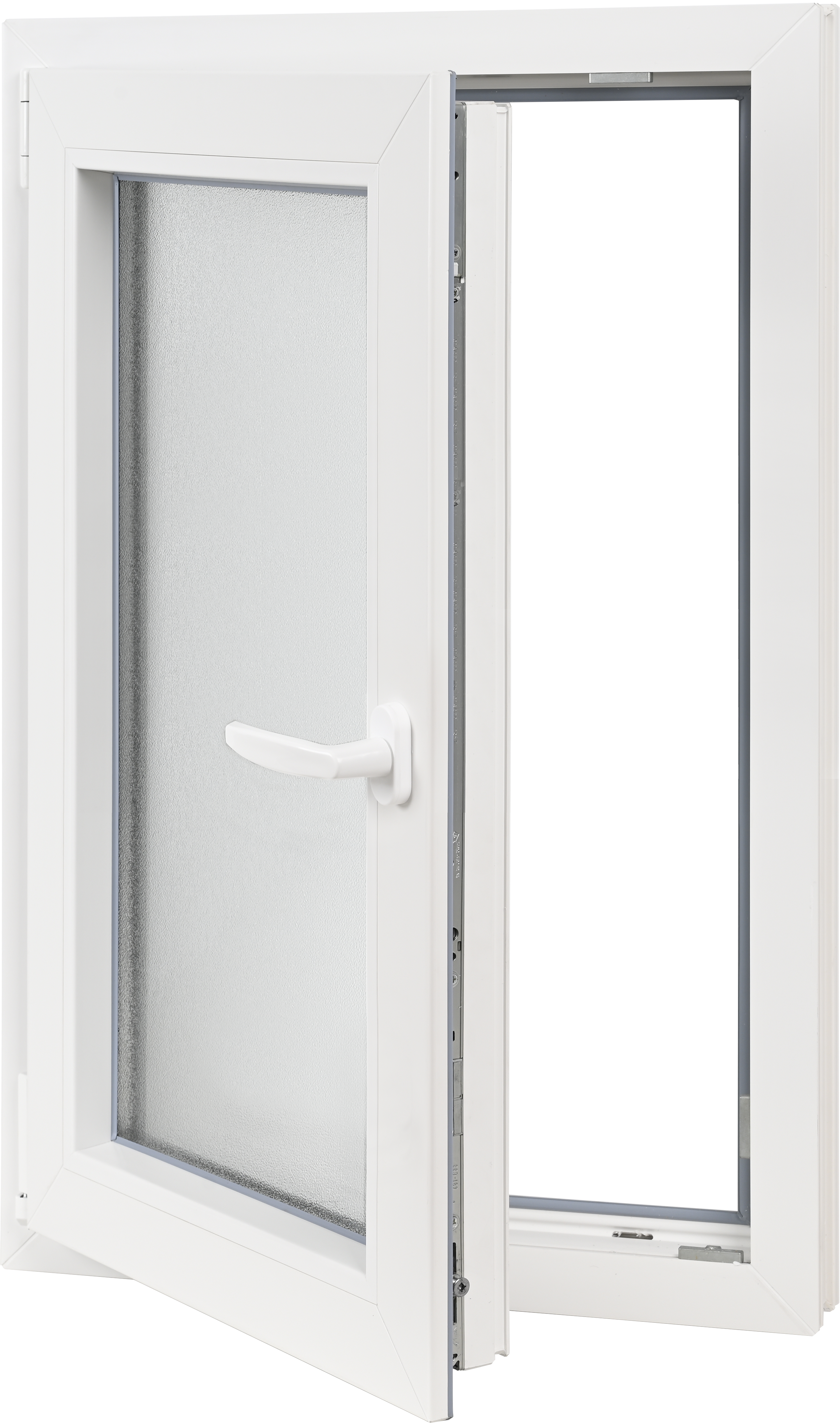 Ventana PVC blanca oscilobatiente 60X100 cm | Leroy Merlin