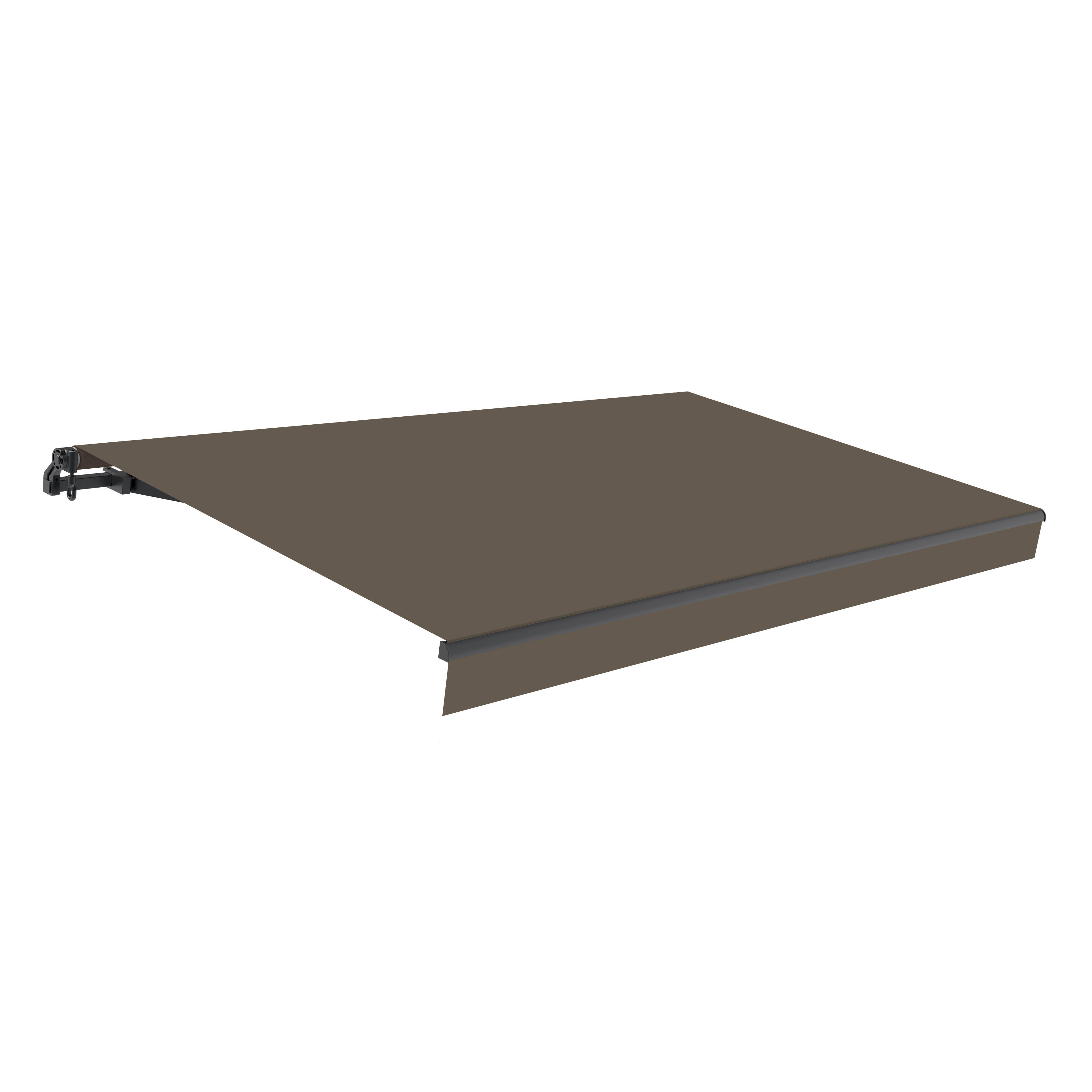 Toldo manual enrollable ANTRACITA-TOPO 3x2 | Leroy Merlin